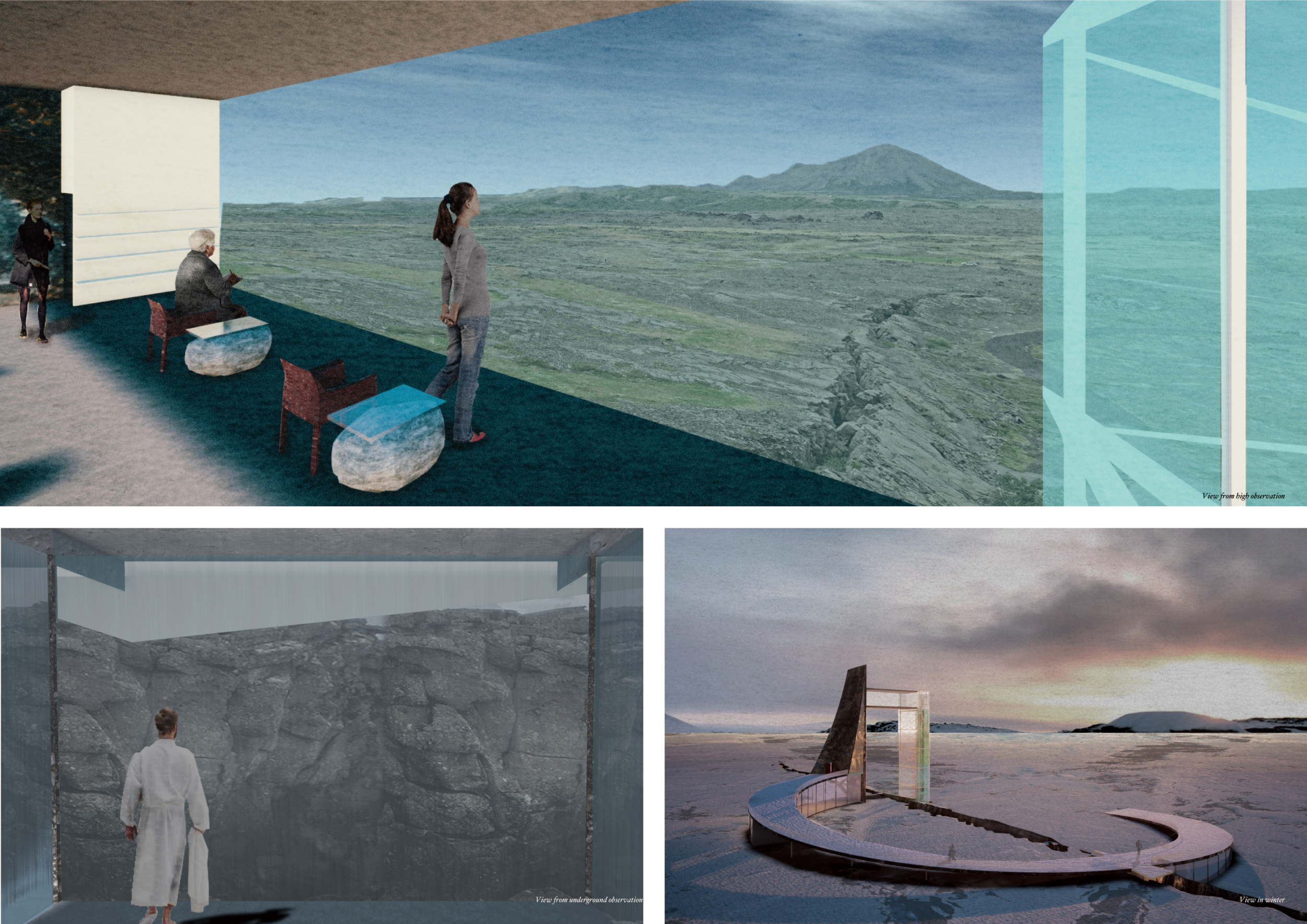 Architecture project // Observatory Towers of Glass and Rock ...