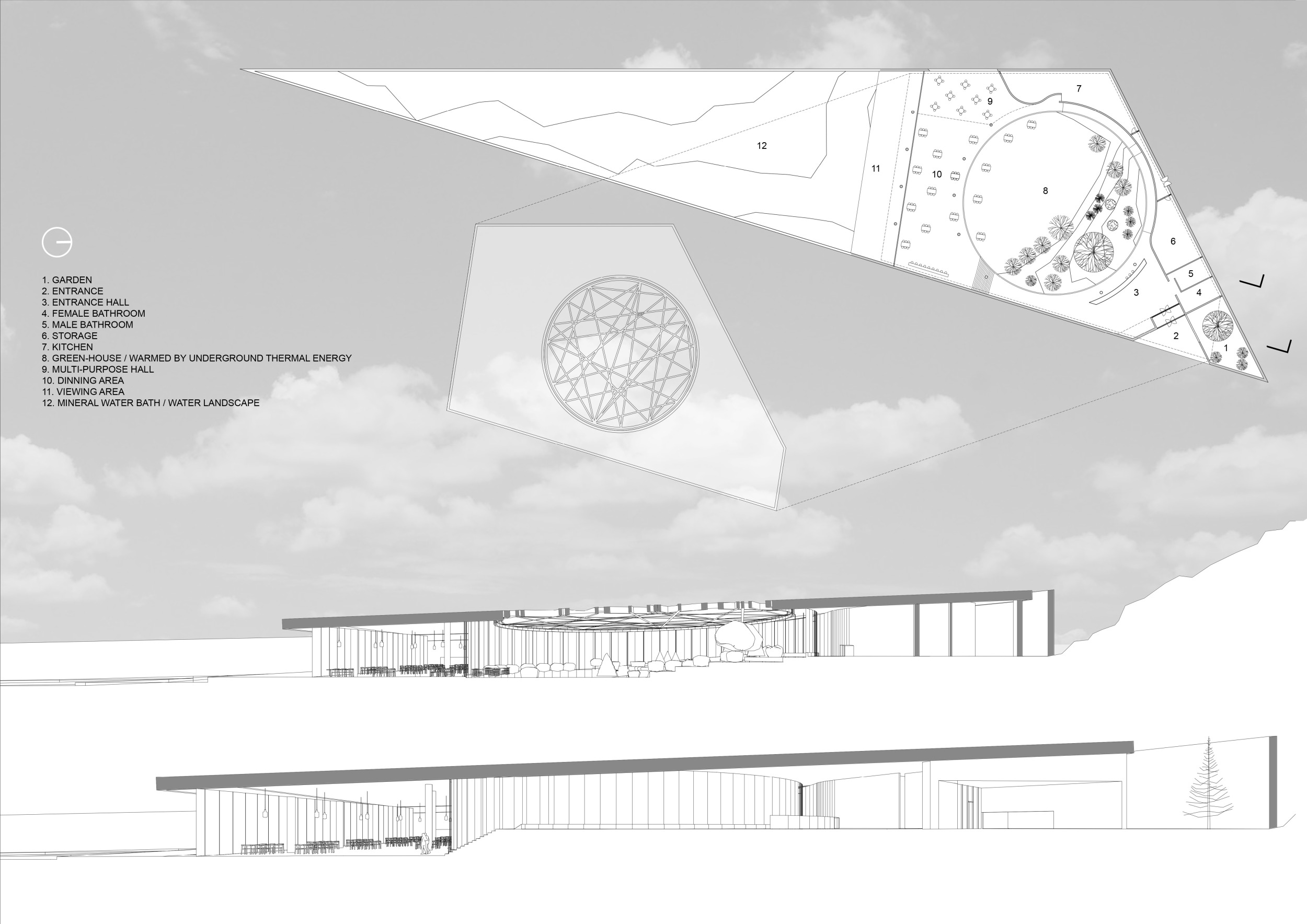 Architecture project // Triangular Crust Design Featuring Fairfaced ...