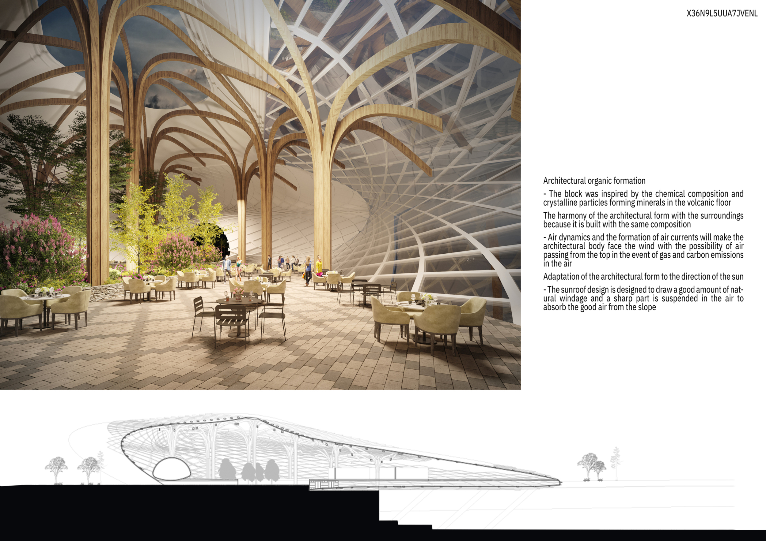 Architecture project // Organic Pigments and Natural Airflow in a ...