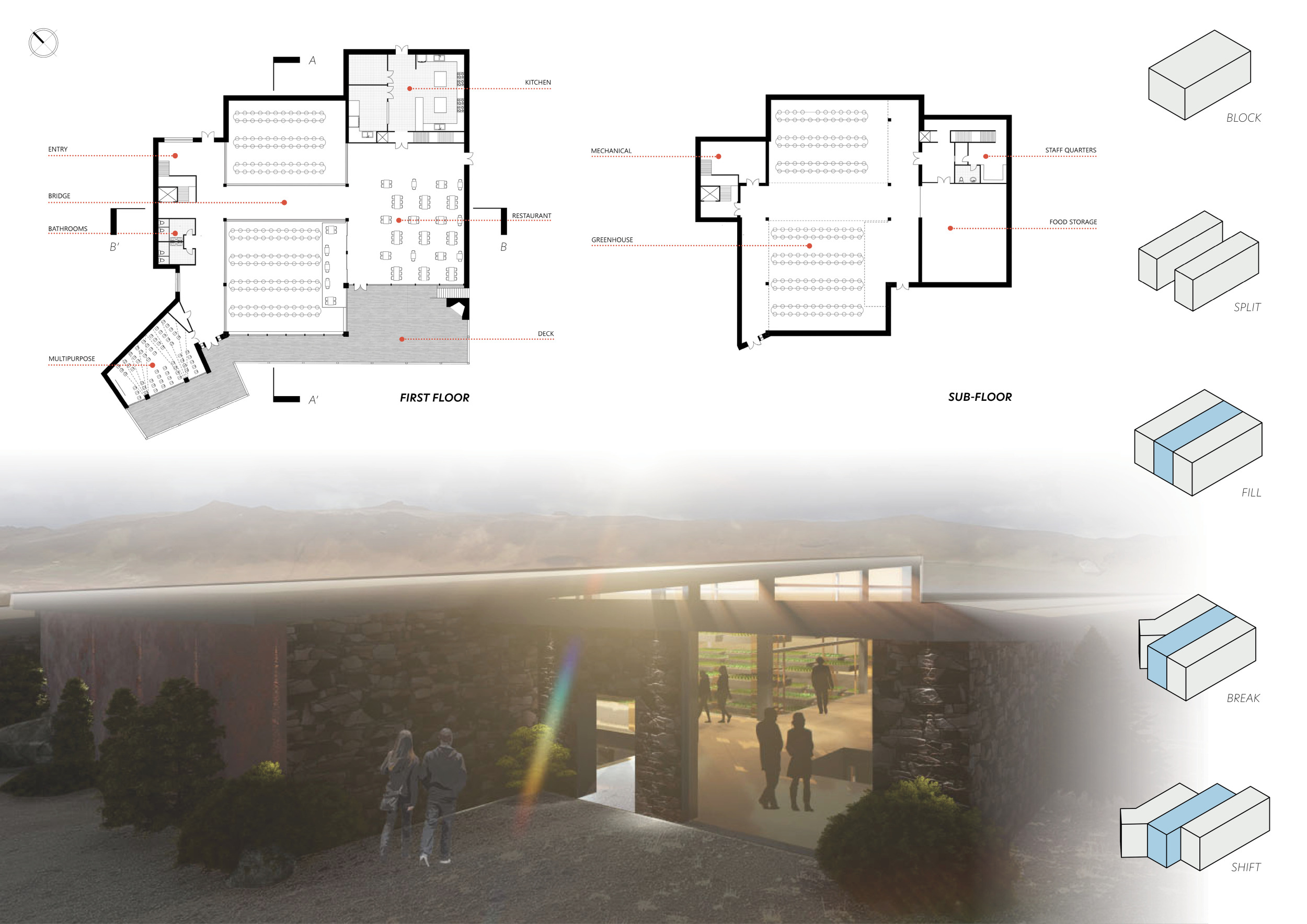 Architecture project // Volcanic Basalt and Aquaponic Systems Embrace ...
