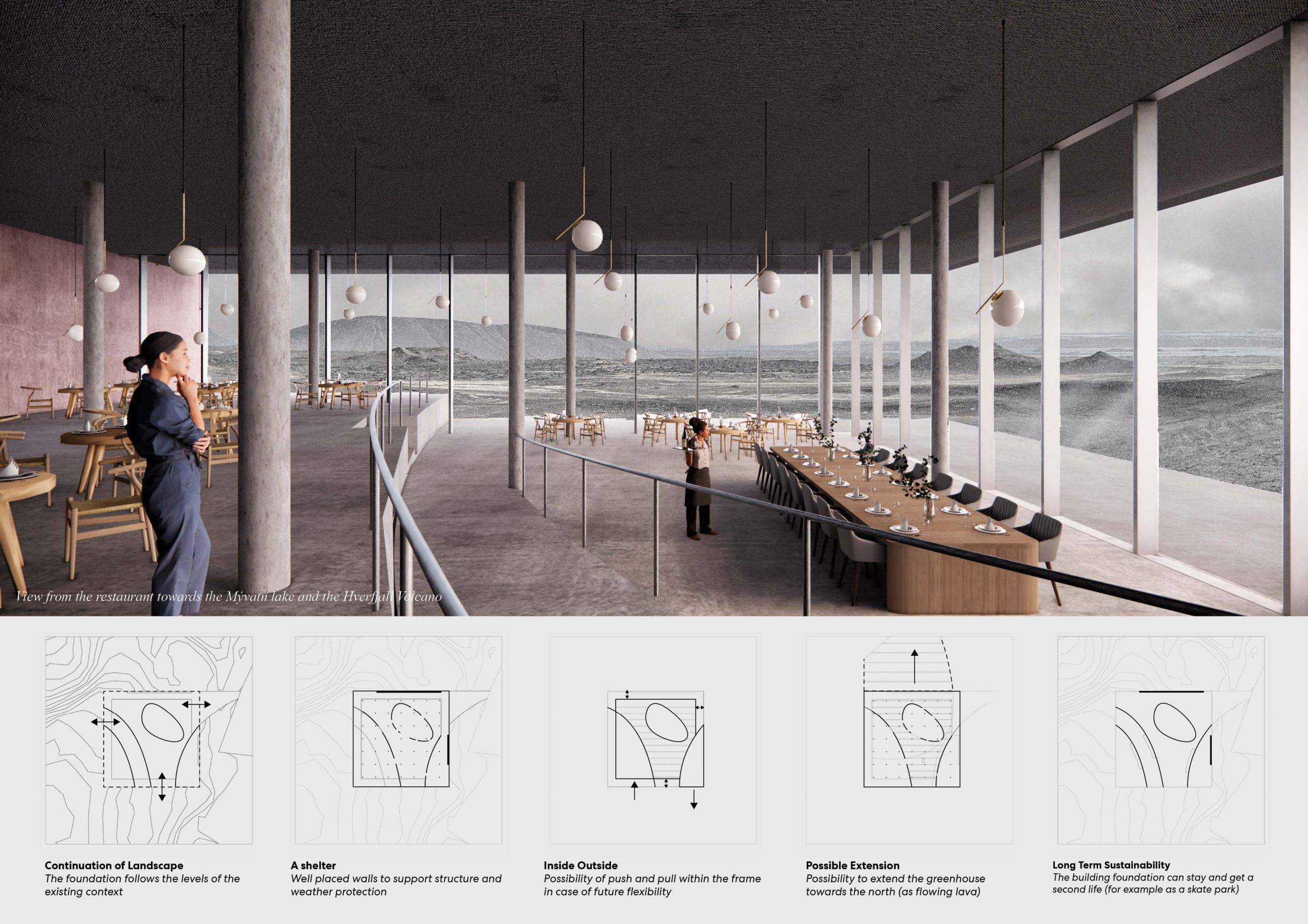 Architecture project // Lava Concrete Structure Embracing Natural Light ...