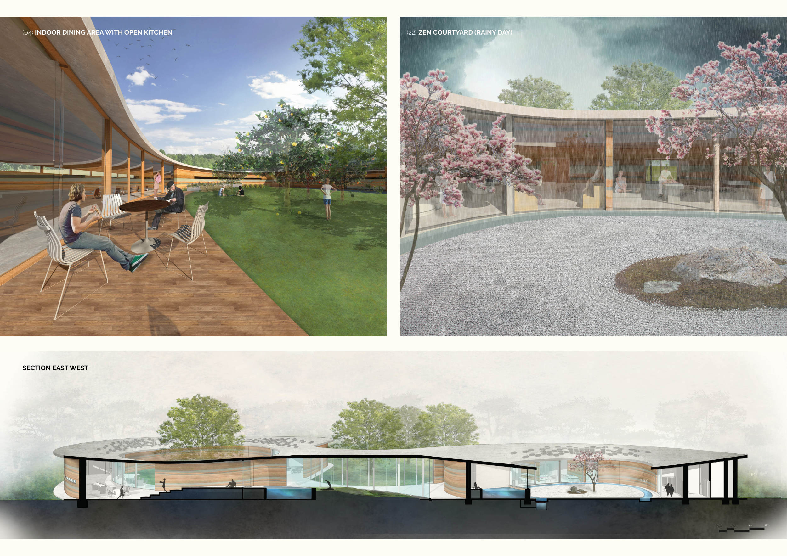 Architecture project // Rammed Earth Walls and Biophilic Design Enhance ...