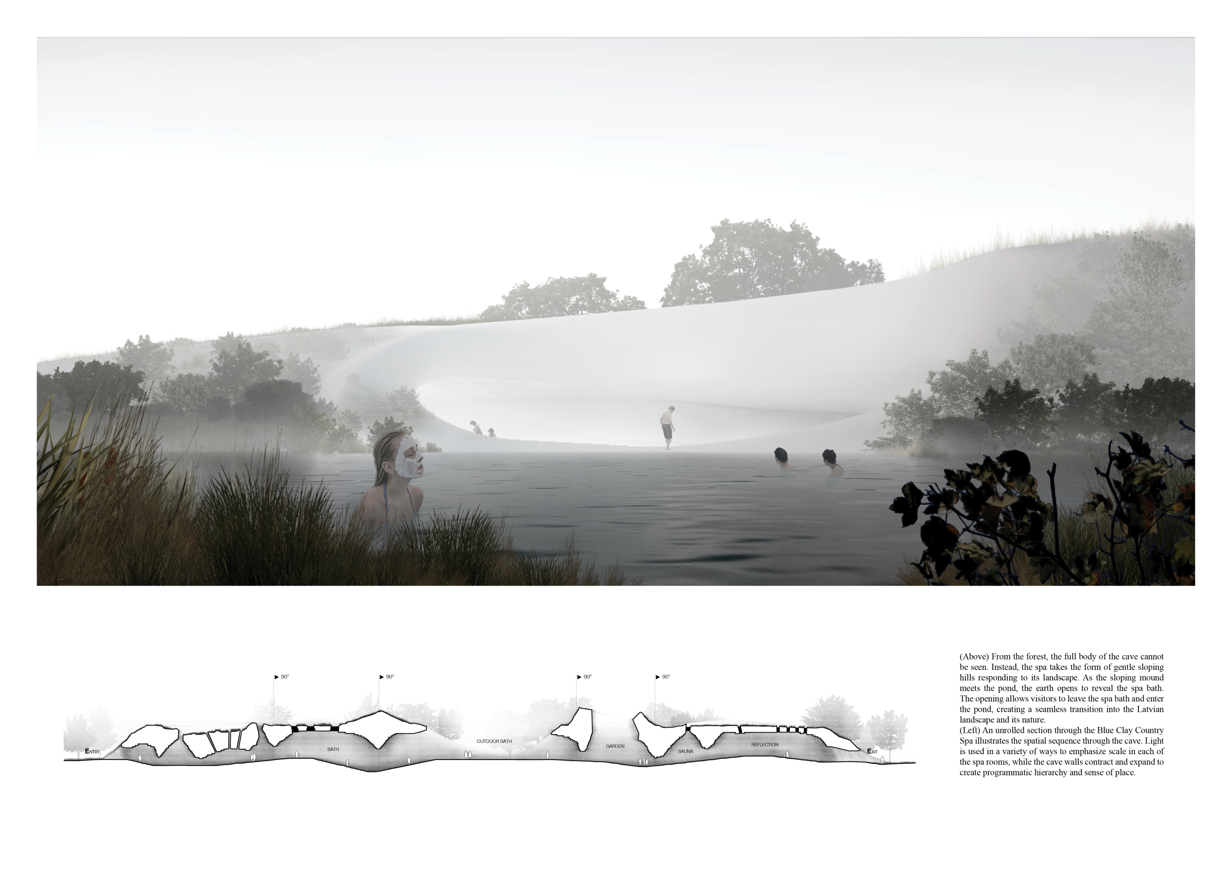 Architecture project // Cave-Inspired Retreat Crafted with Textured ...