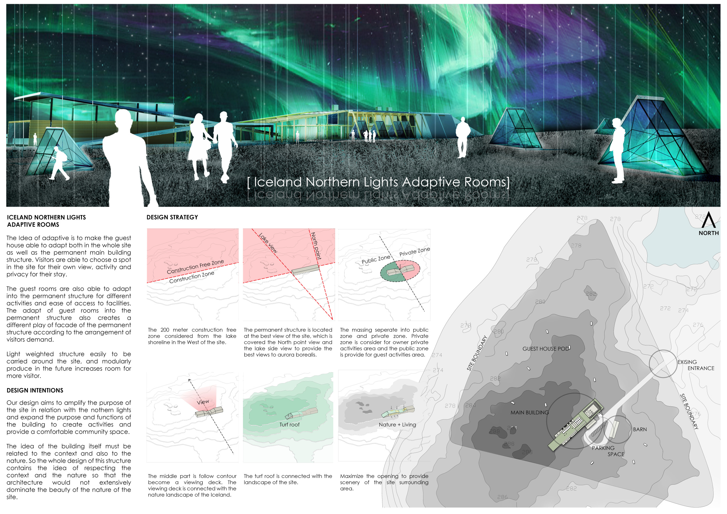 Architecture project // Modular Guest Pods with Turf Roofs and ...