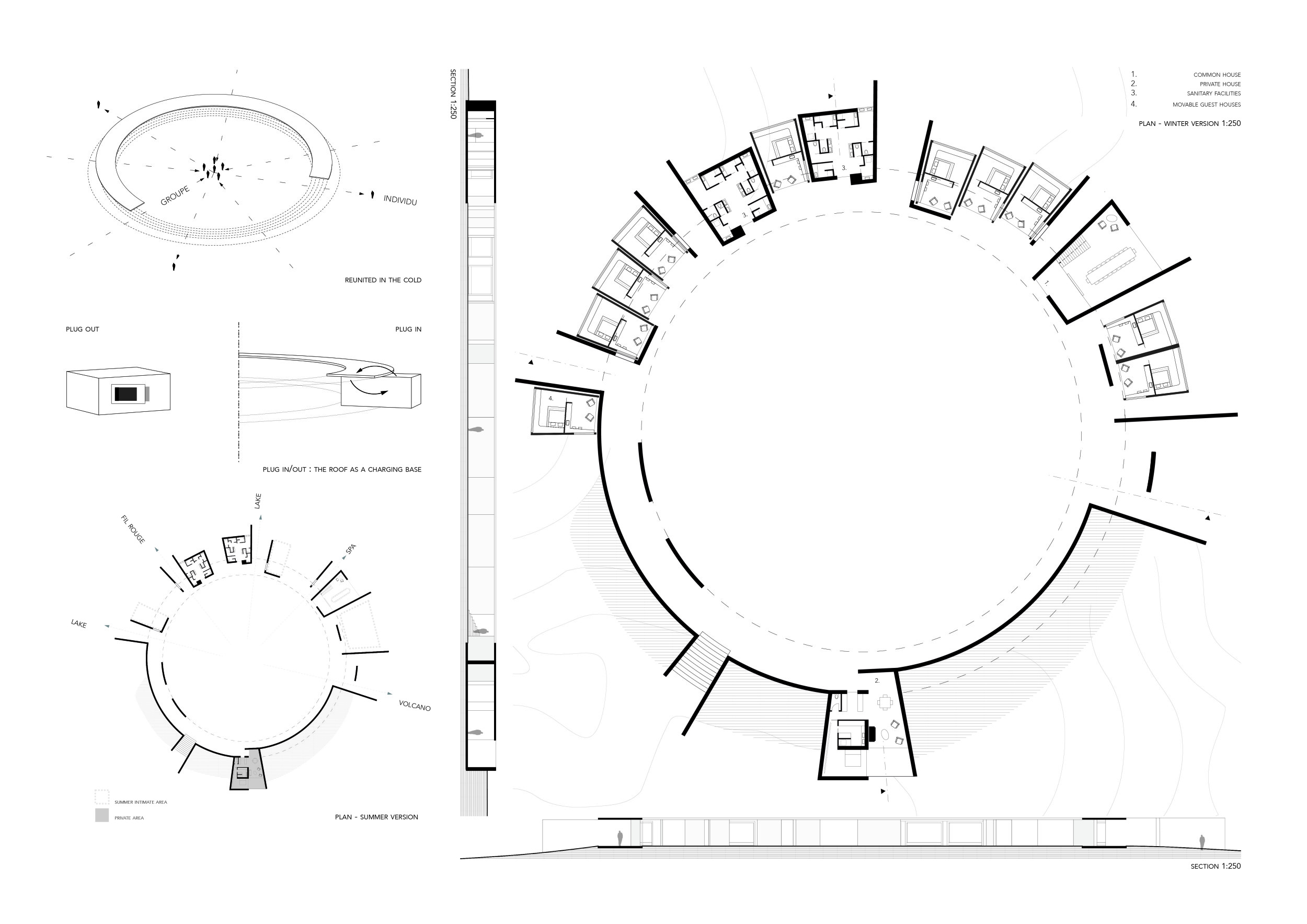 Architecture project // Cross-Laminated Timber Retreat Embracing ...