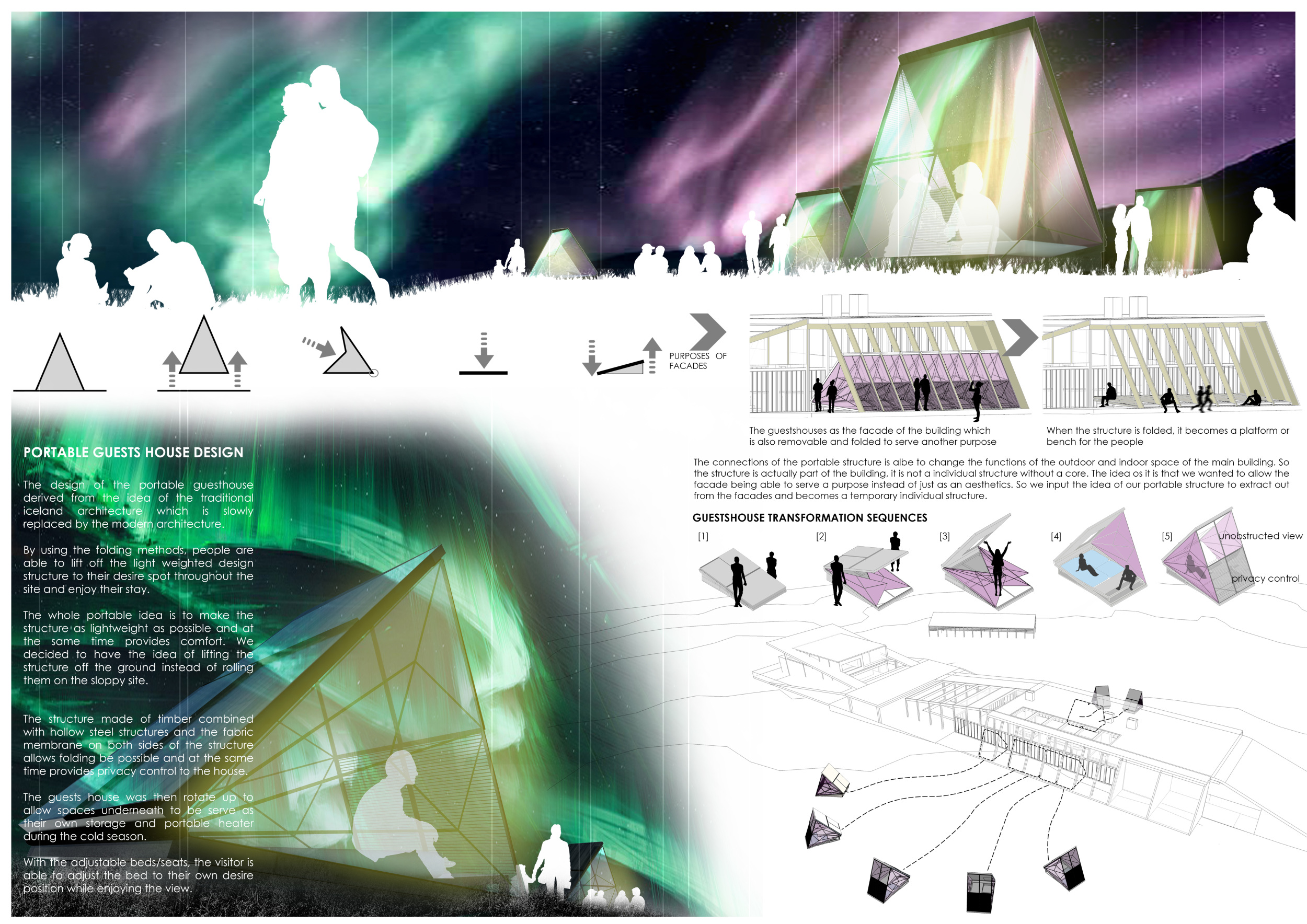 Architecture project // Modular Guest Pods with Turf Roofs and ...