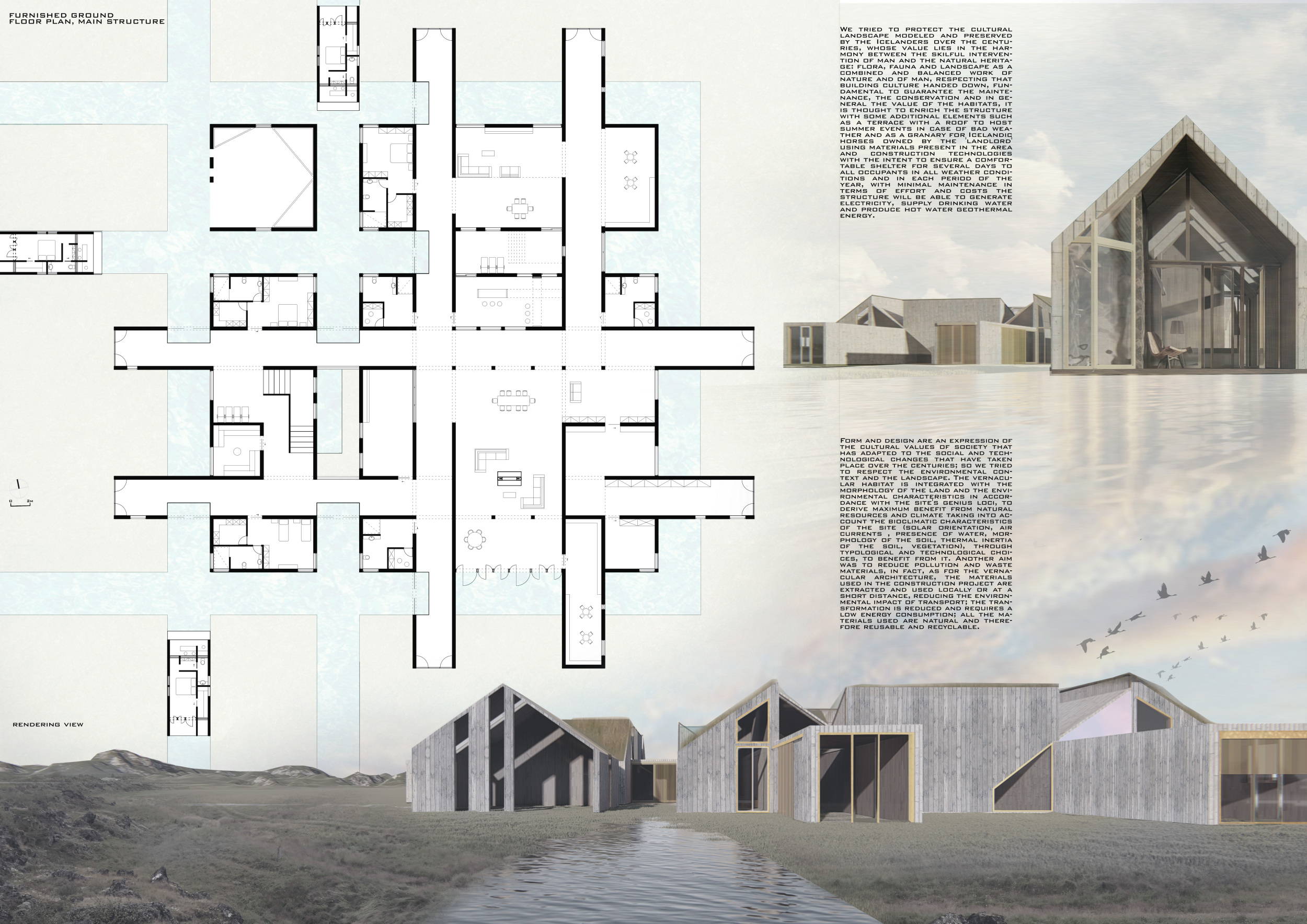 Architecture project // Floating Dwellings Crafted with Untreated ...