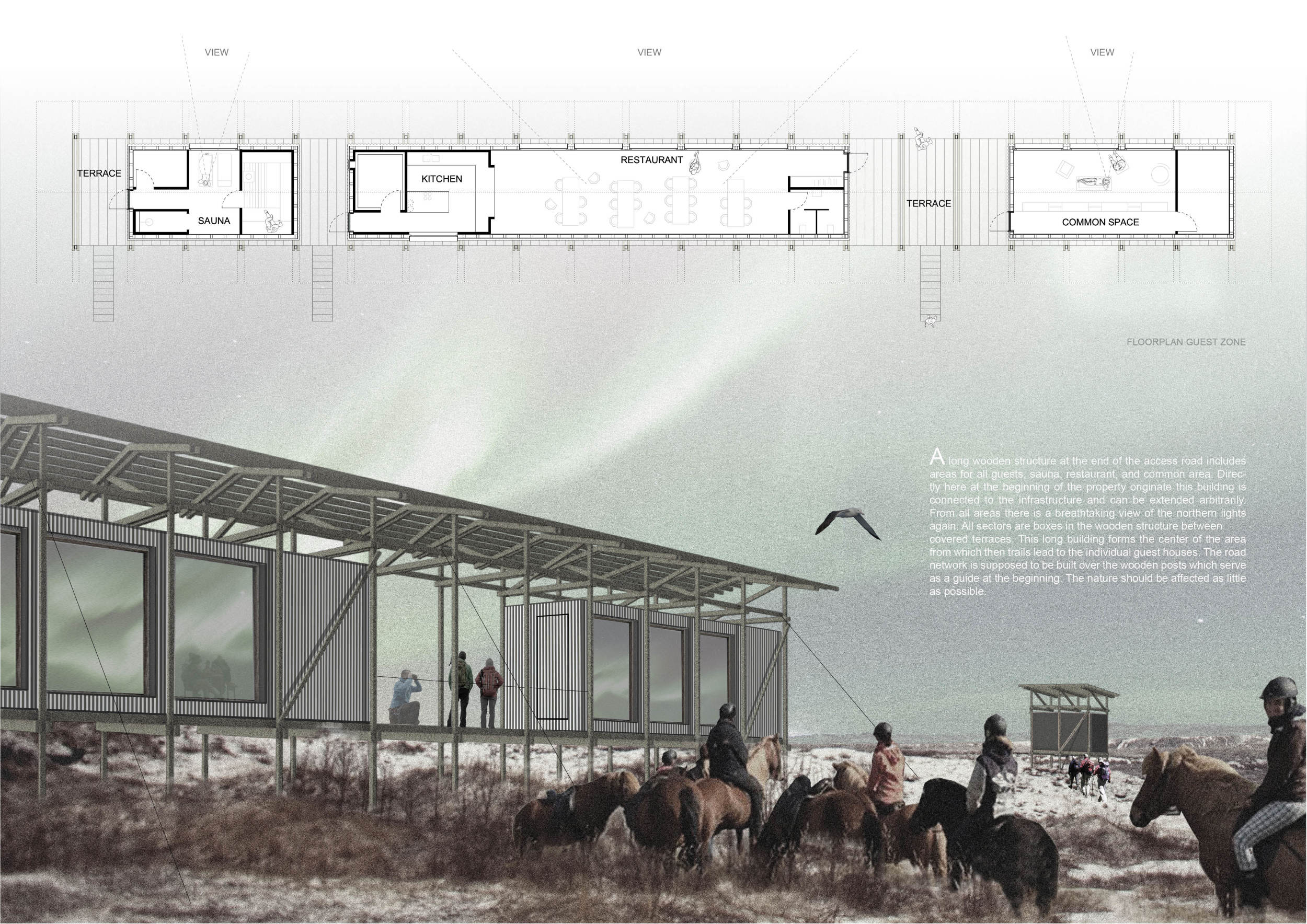 Architecture project // Elevated Cabins with Panoramic Views Crafted ...