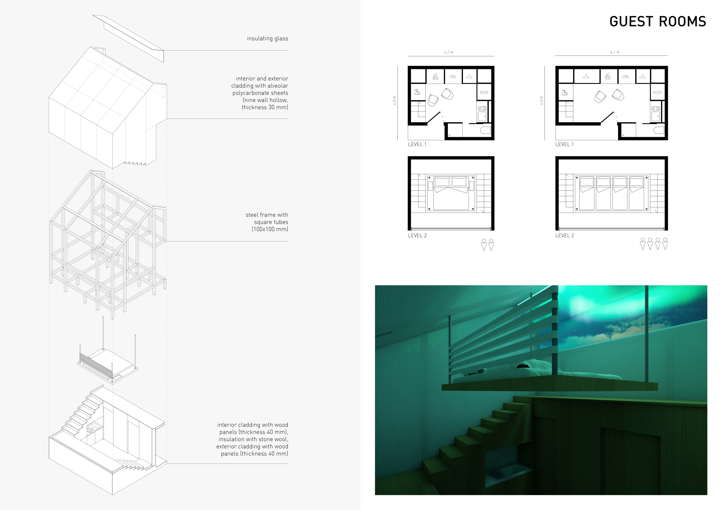 Architecture project // Translucent Polycarbonate Facades and Timber ...