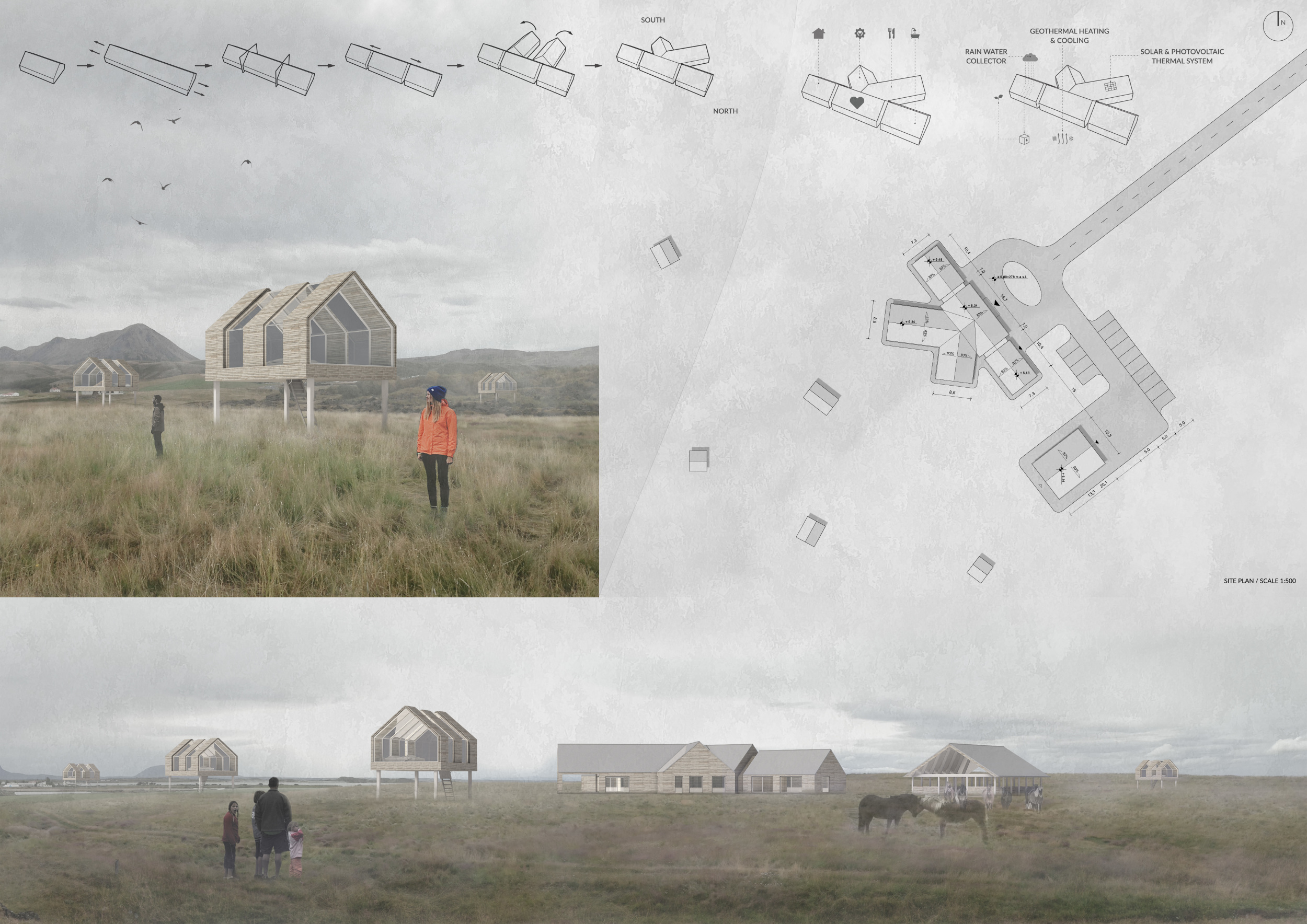 Architecture project // Elevated Stilt Structures Crafted from ...