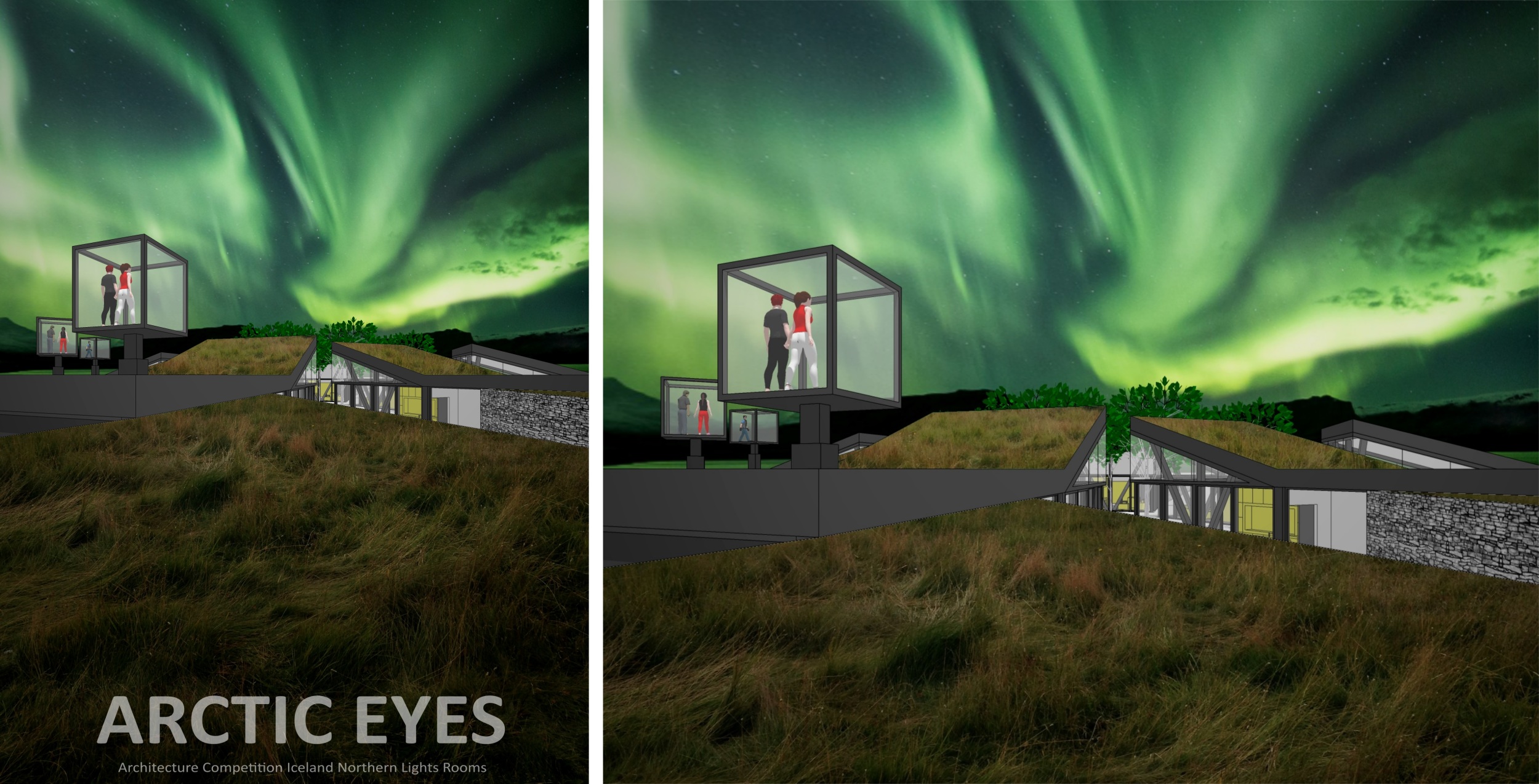 Architecture project // Elevated Observation Decks and Green Roofs ...