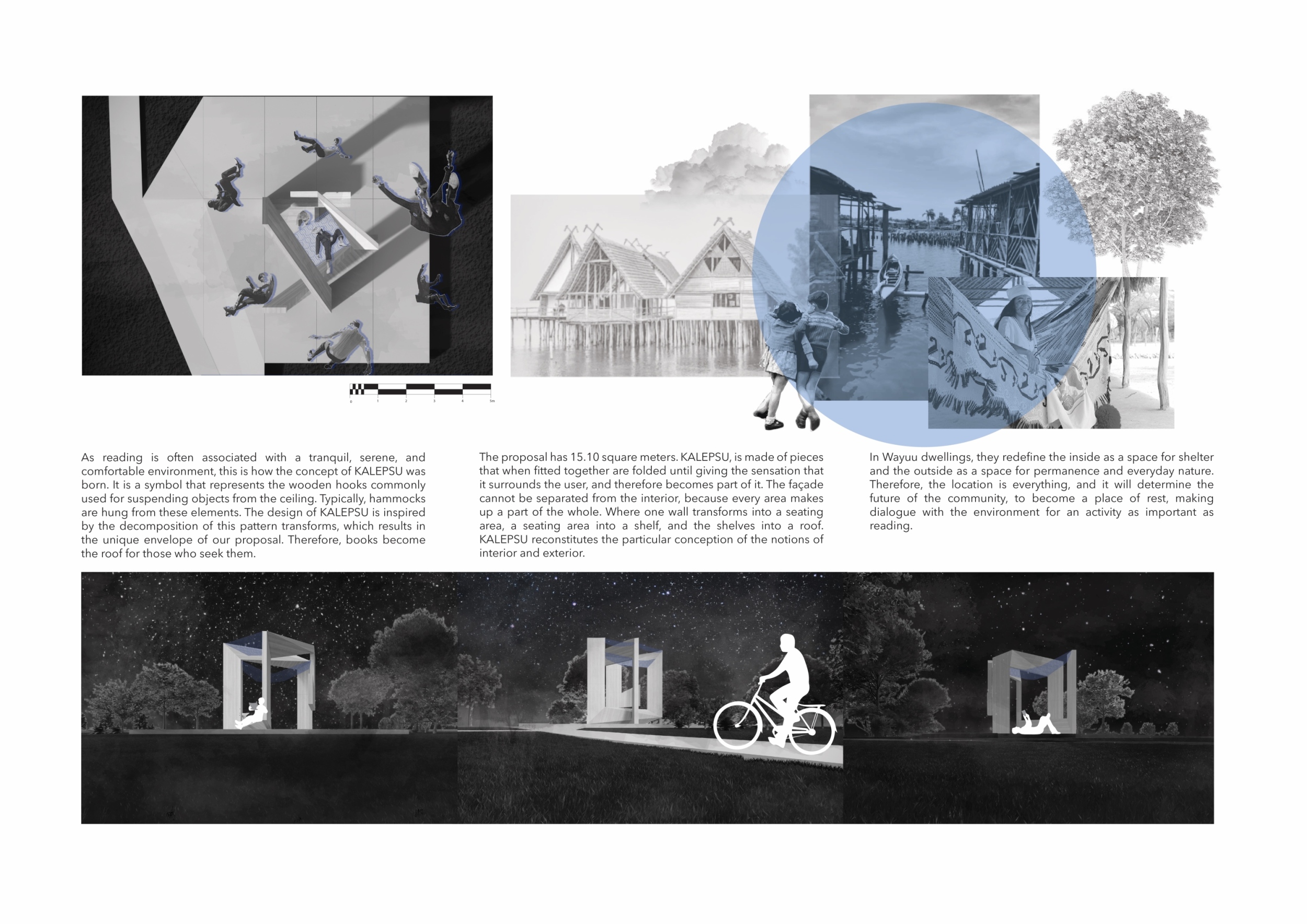 Architecture project // Textile-Inspired Community Space with ...