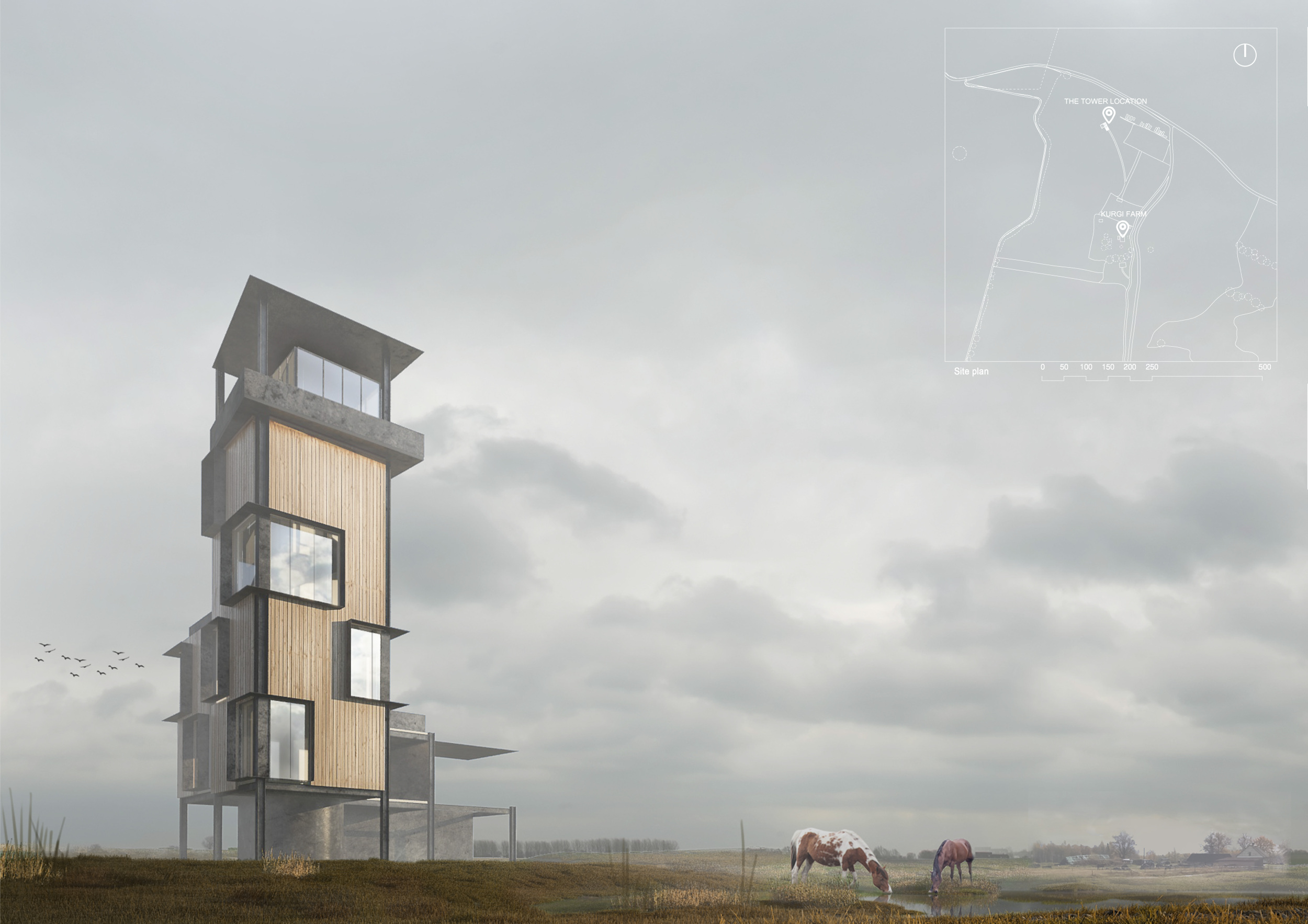 Architecture project // Mineral Wool Insulated Community Spaces with ...