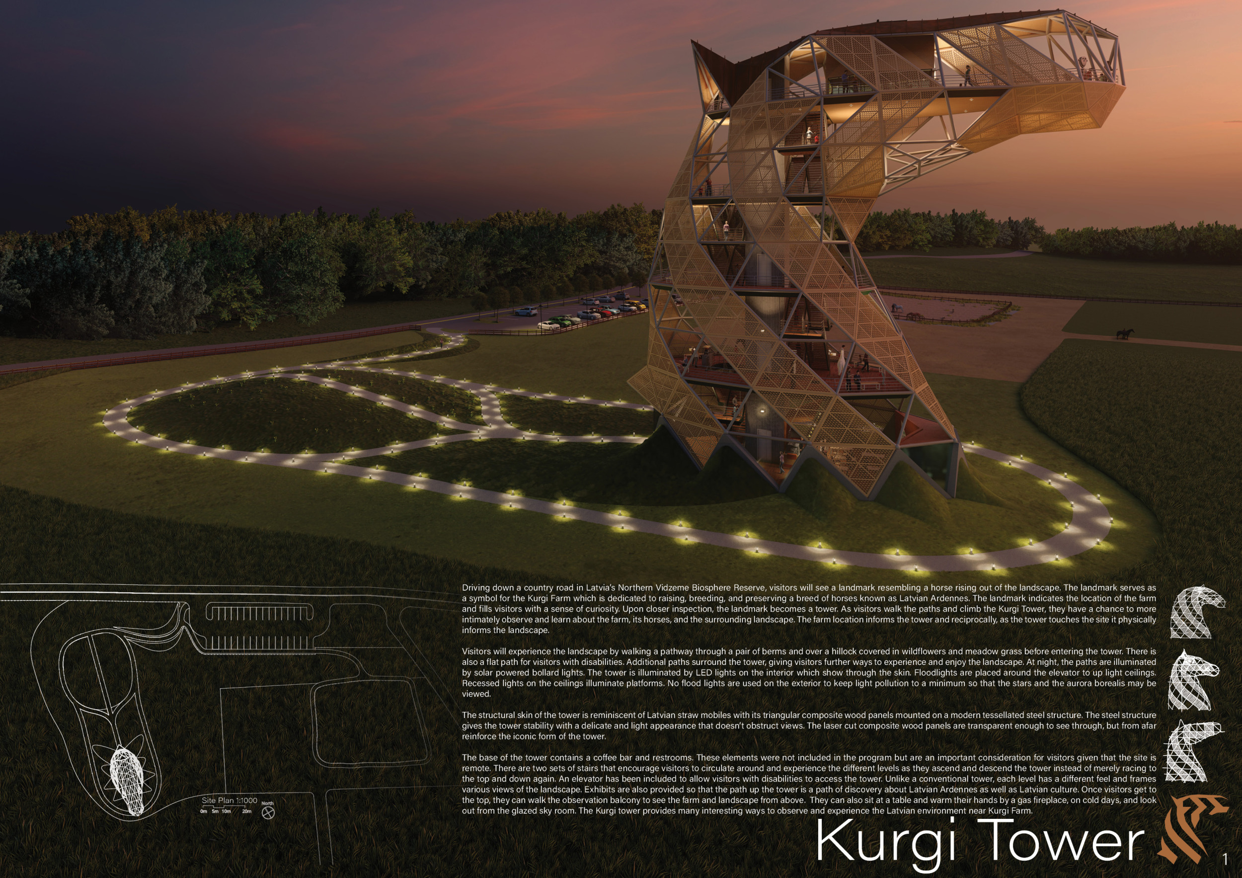 Architecture project // Triangle Composite Panels Creating Connection ...