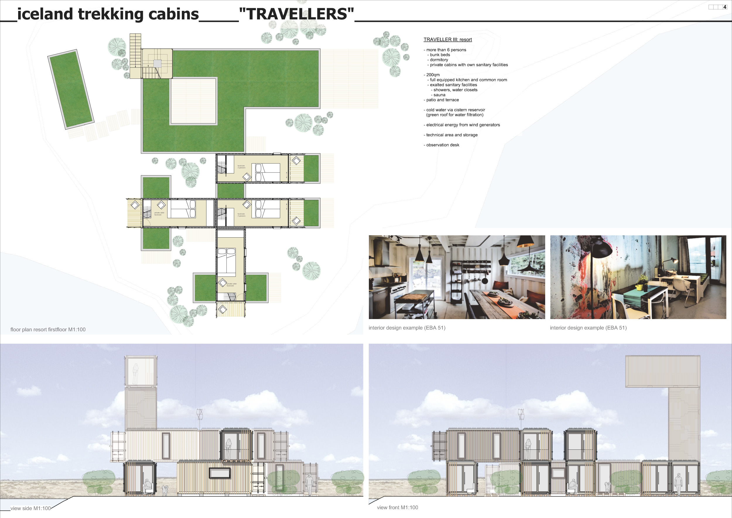 Architecture project // Repurposed Shipping Containers Integrating ...
