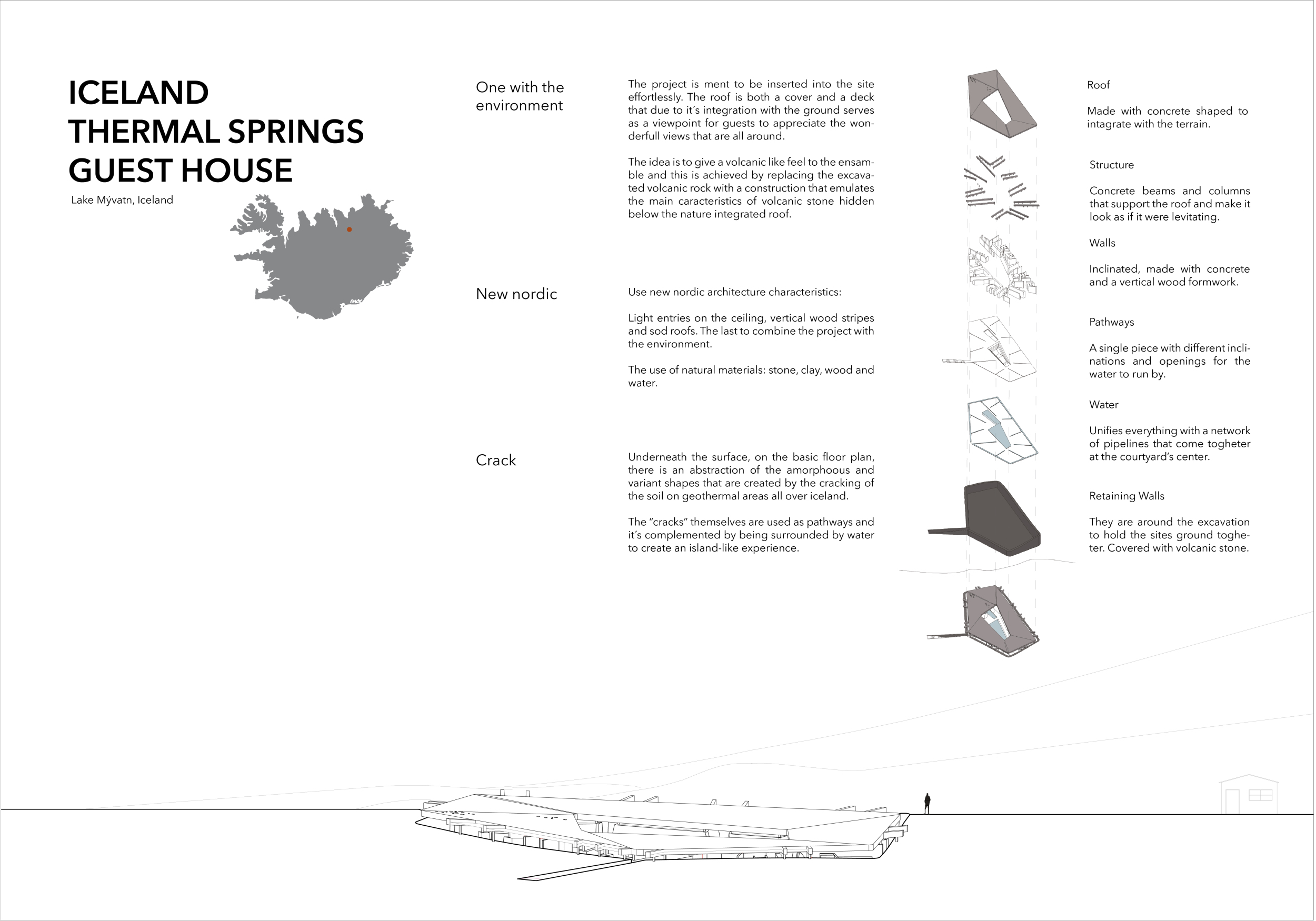 Architecture project // Elevated Observation Deck Crafted from Concrete ...