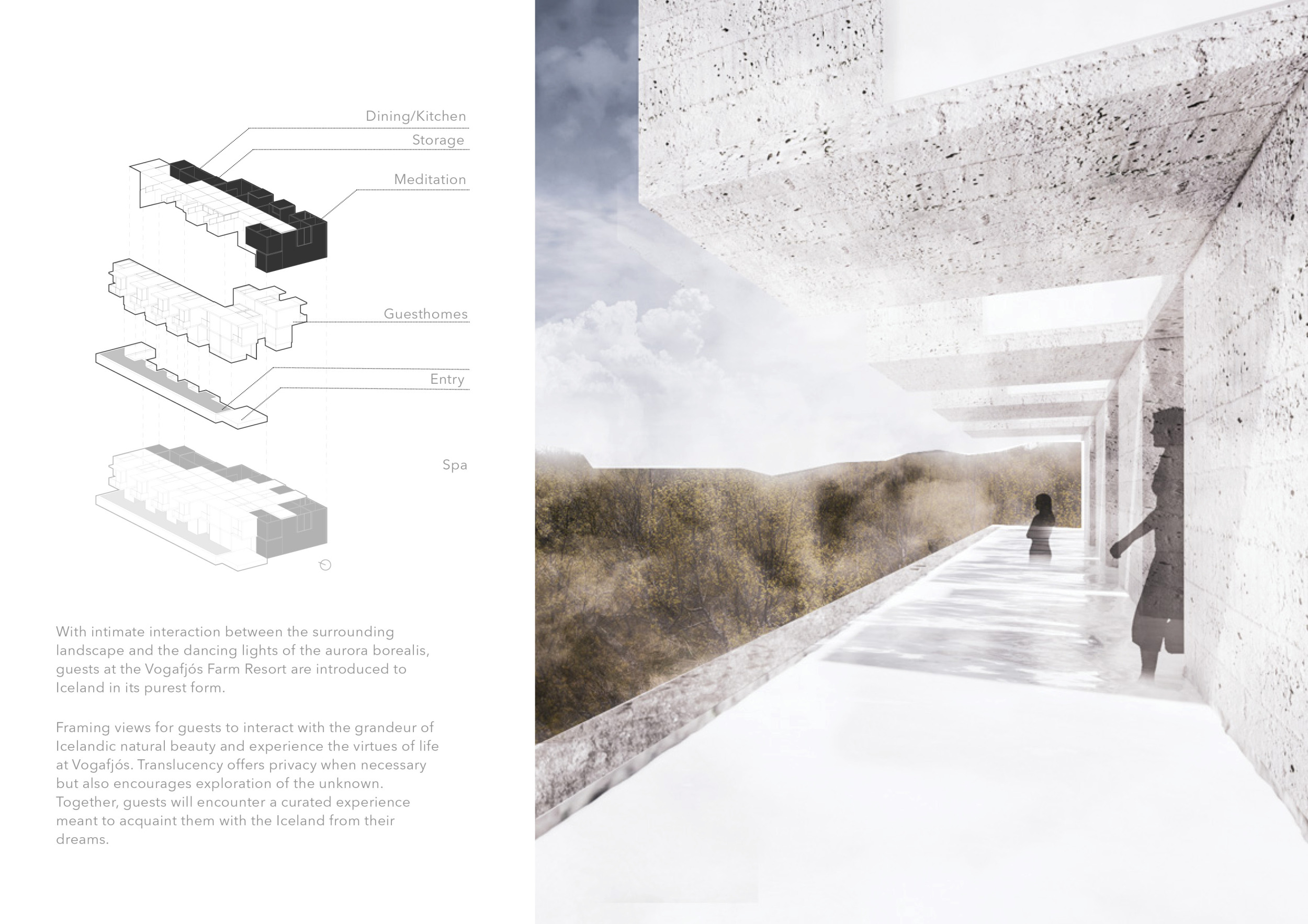 Architecture project // Elevated Retreat Framed by Portals and Natural ...