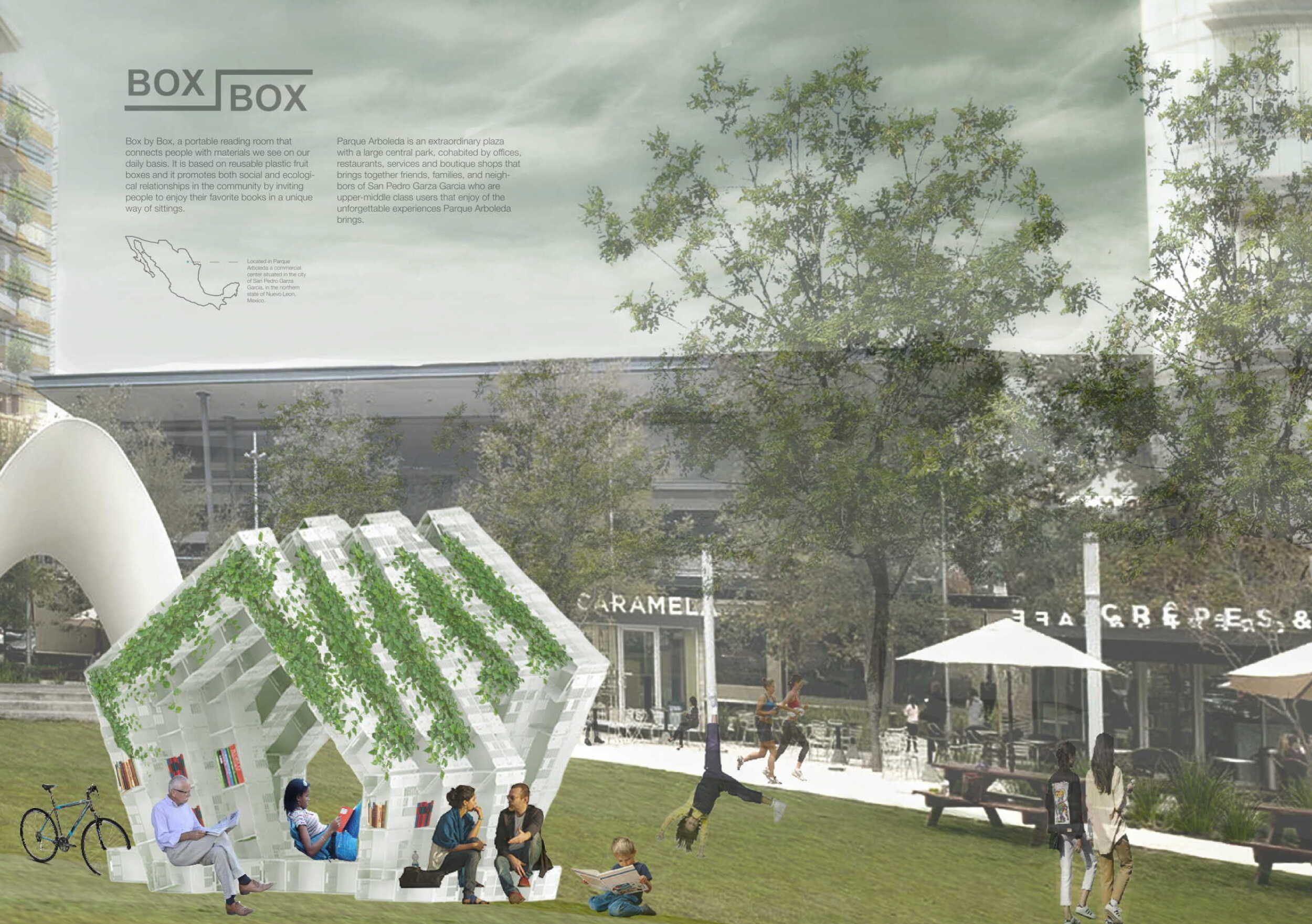 Architecture project // Modular Pavilion Crafted from Reusable Plastic ...