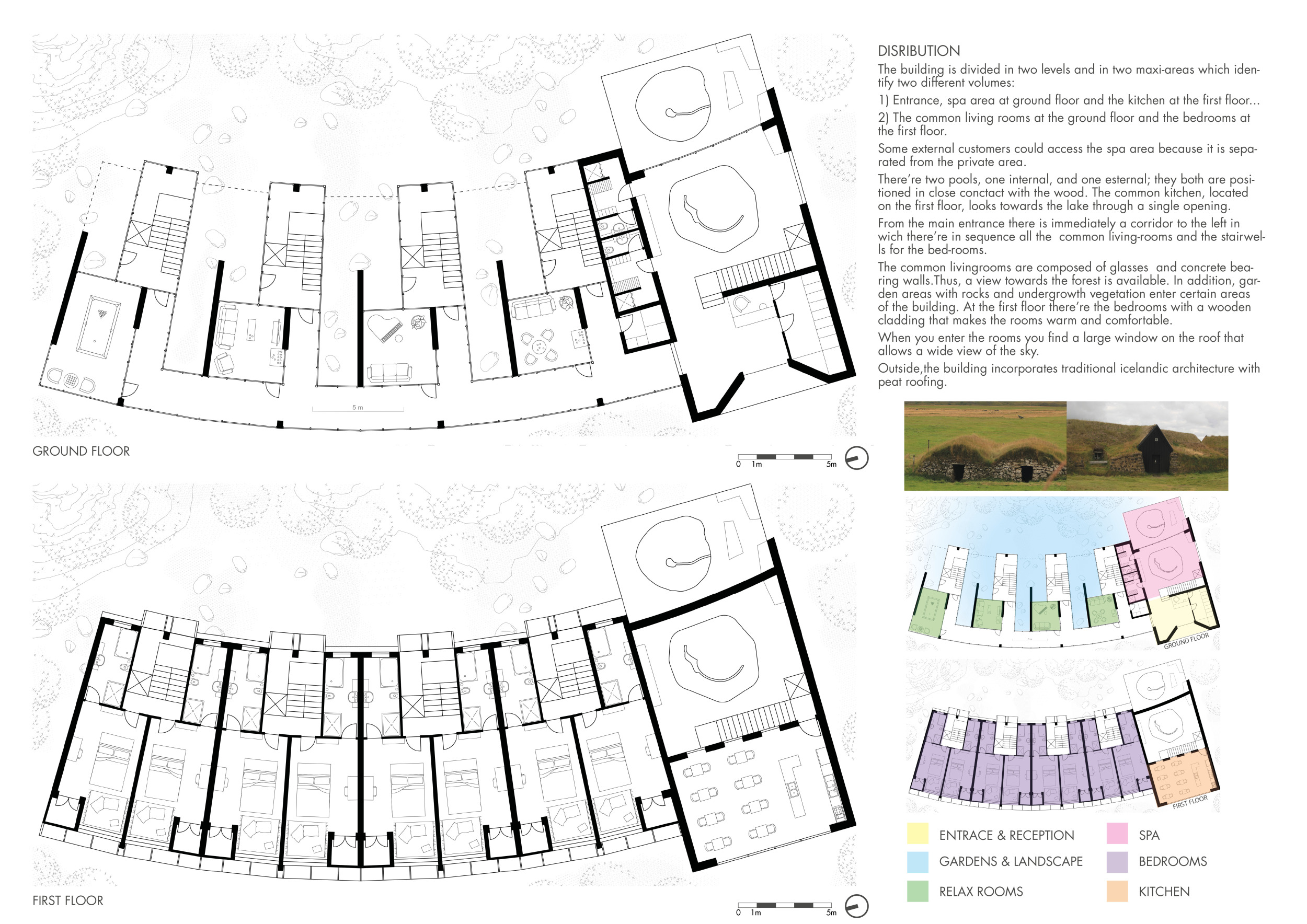 Architecture project // Peat Roofing and Glass Walls Embrace Arctic ...