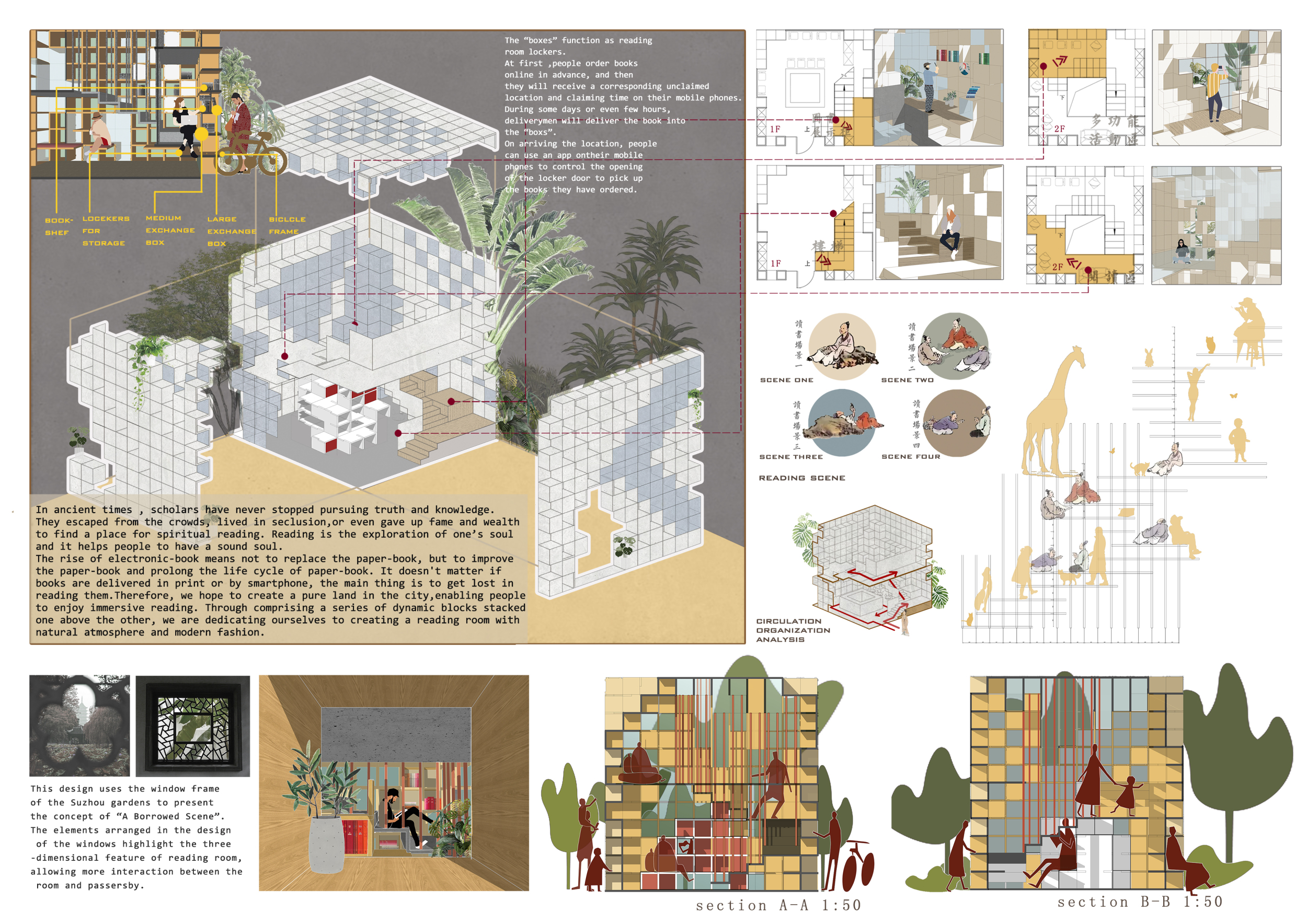 Architecture project // Portable Reading Rooms Enhanced by Rubber ...