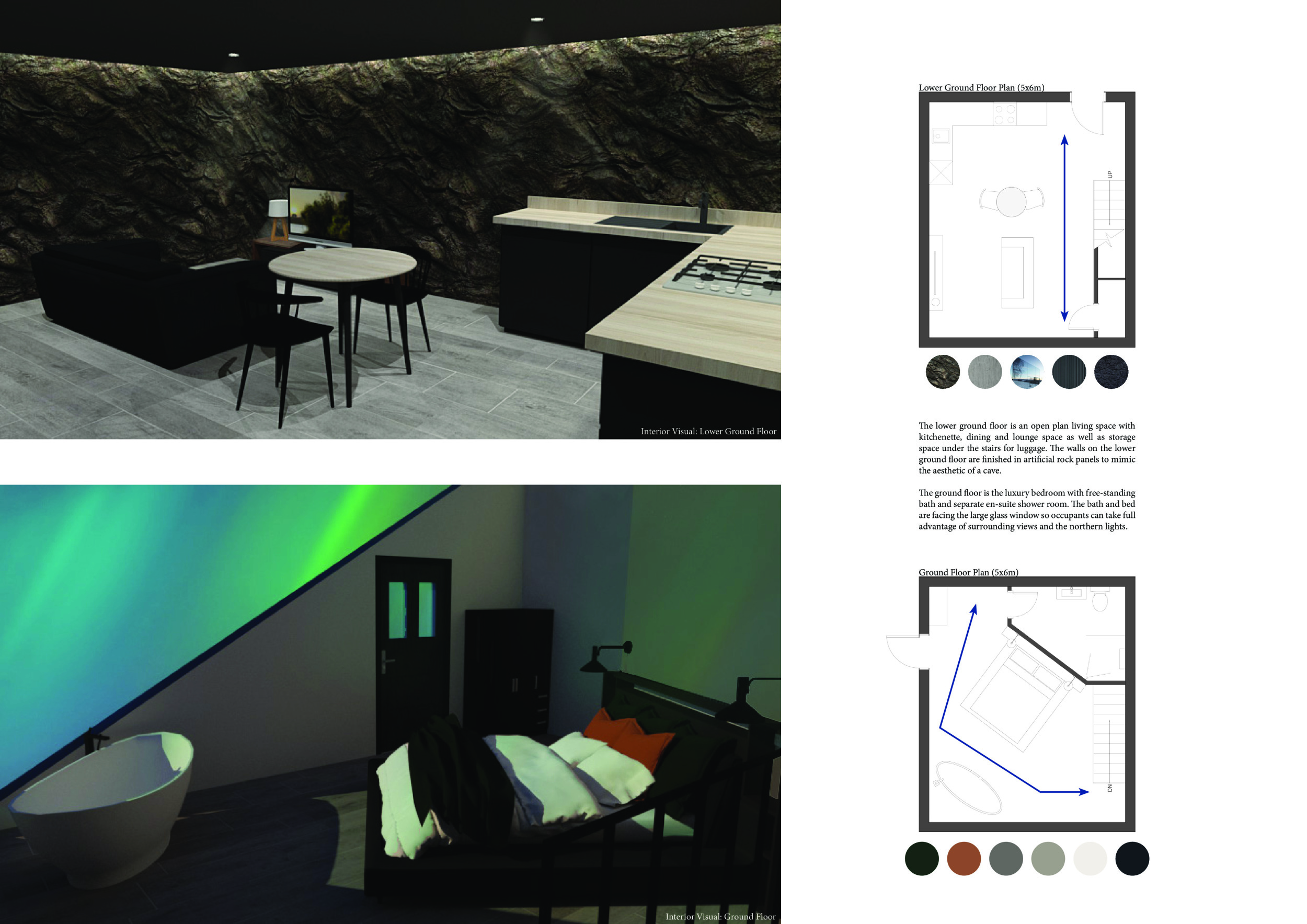 Architecture project // Cave-Inspired Cabins Featuring Prefabricated ...
