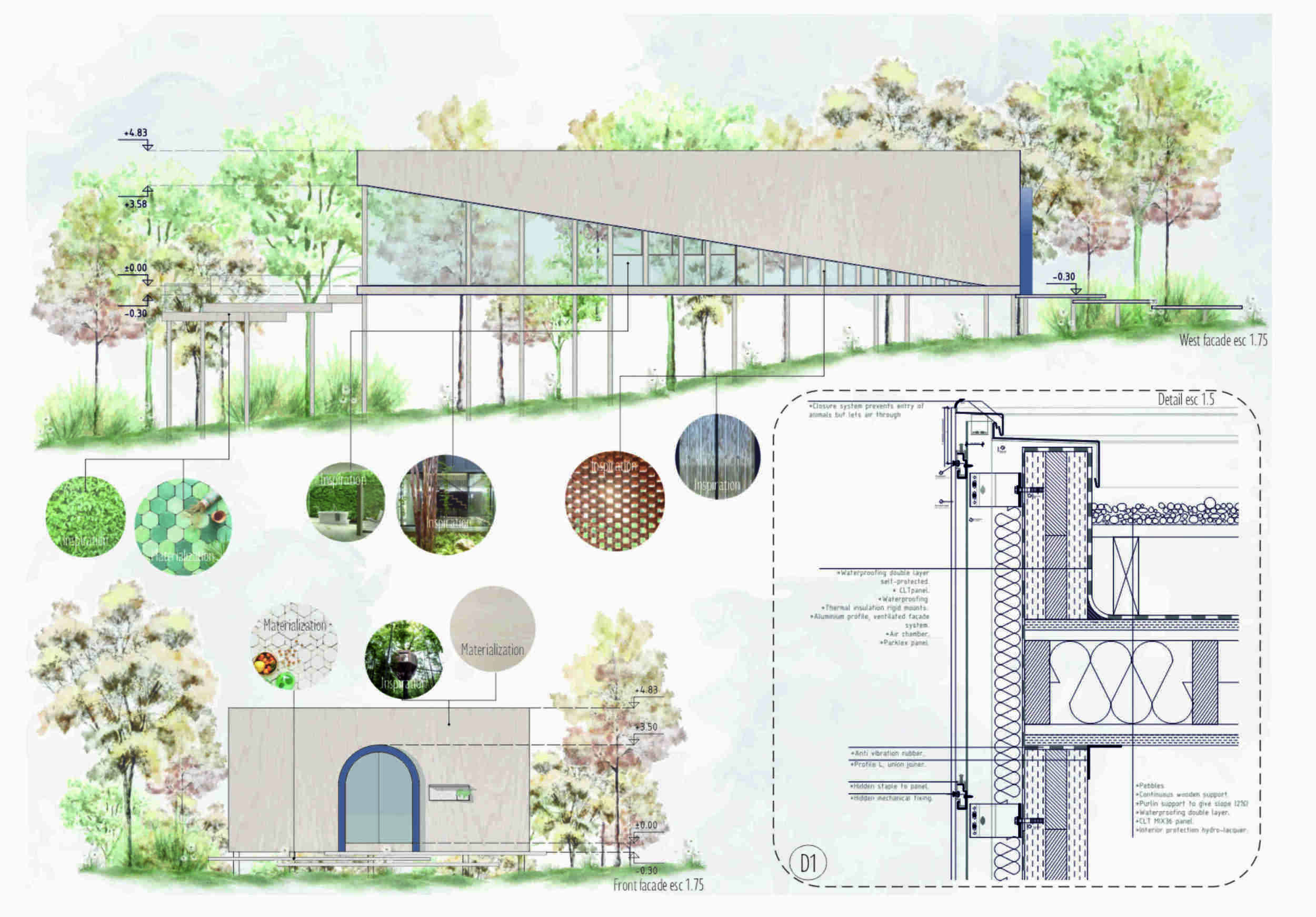 Architecture project // Handcrafted Ceramics and Natural Wood Create ...