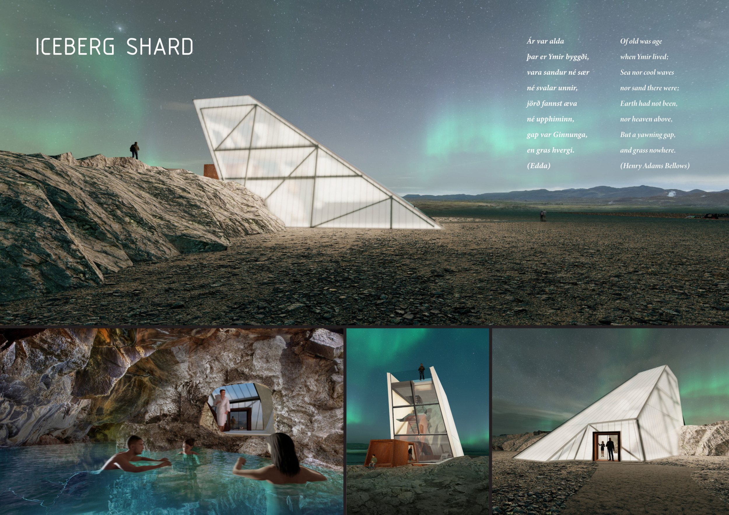 Architecture project // Geothermal Retreat Crafted from Precast ...