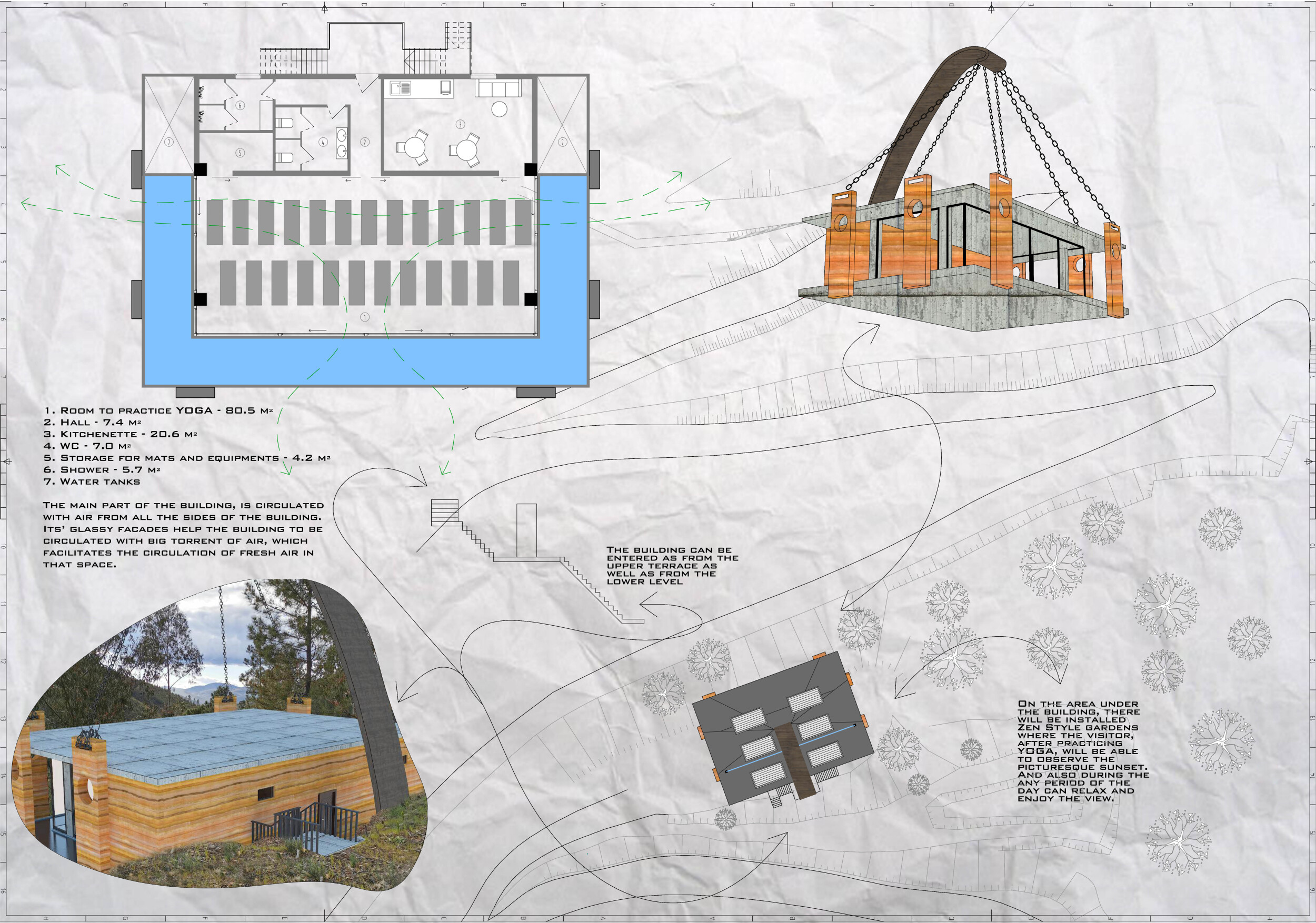 Architecture project // Environmental Experience with Rammed Earth ...