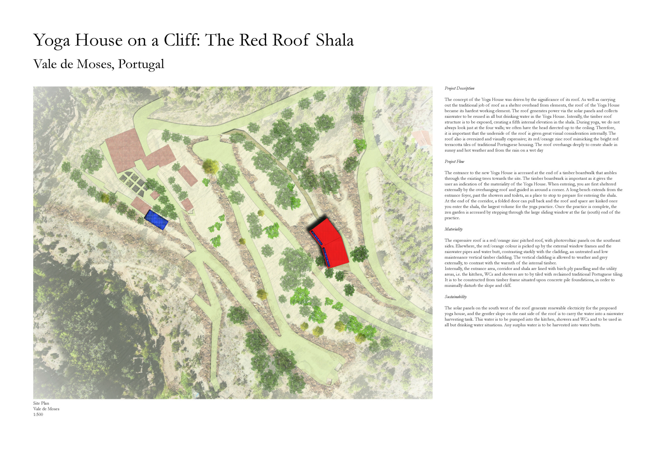 Architecture project // Red Zinc Roof over Timeless Birch and Reclaimed ...