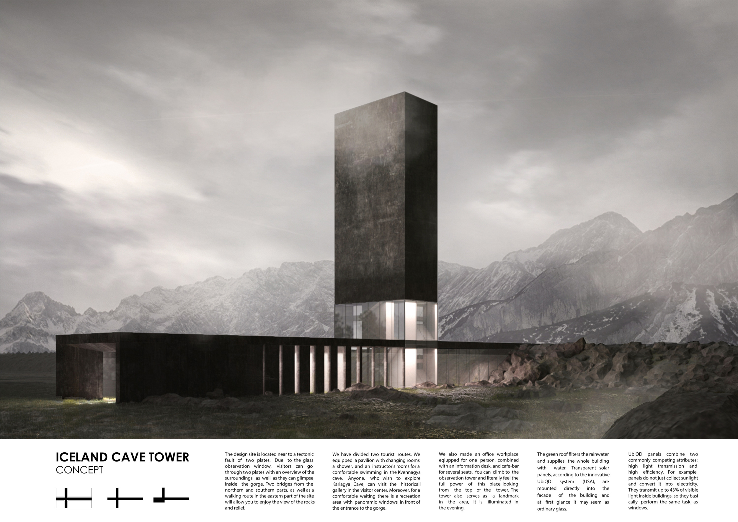 Architecture project // Panoramic Views Through Transparent Solar ...