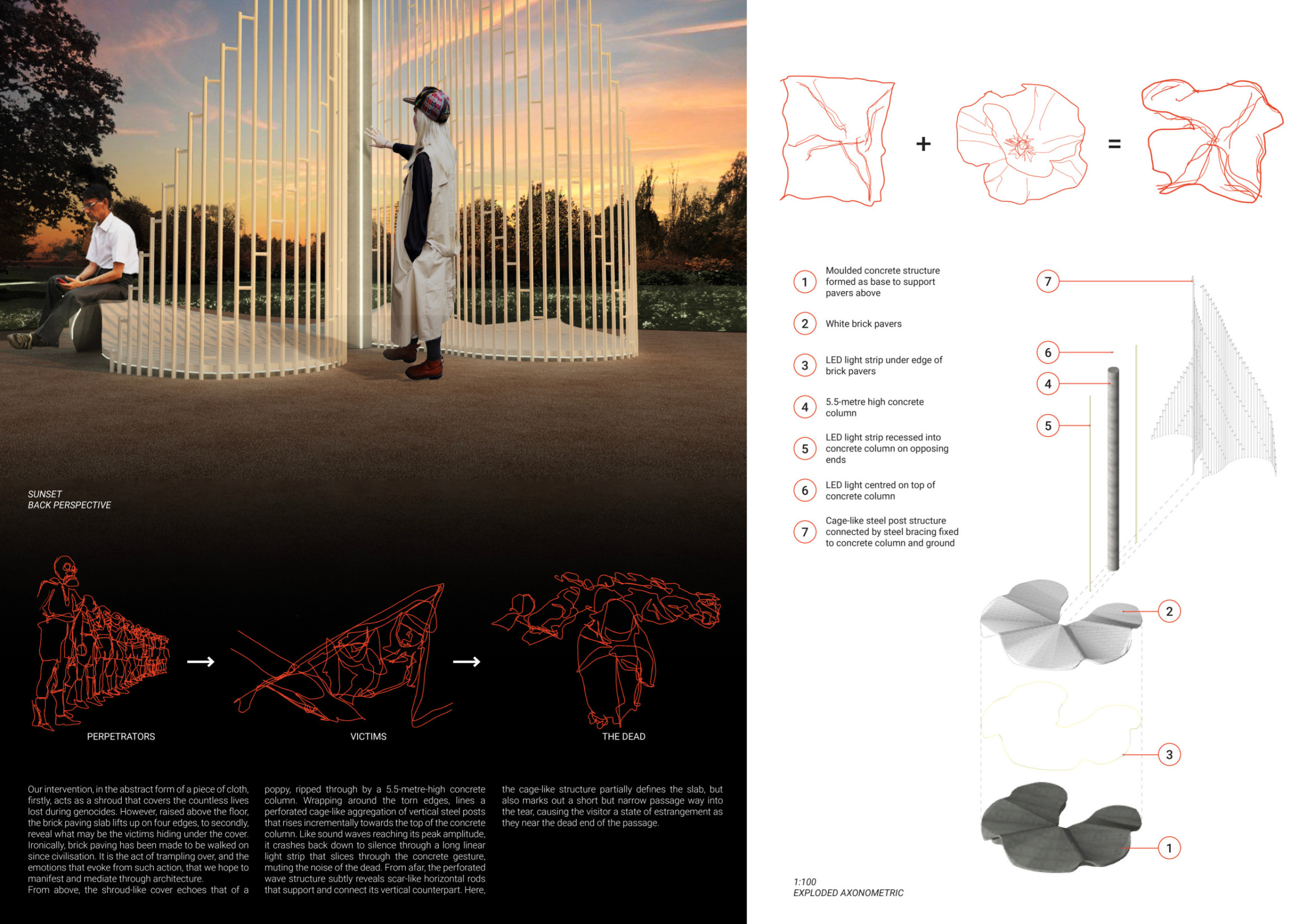 Architecture project // Translucent Lattice Structure Highlighted by ...