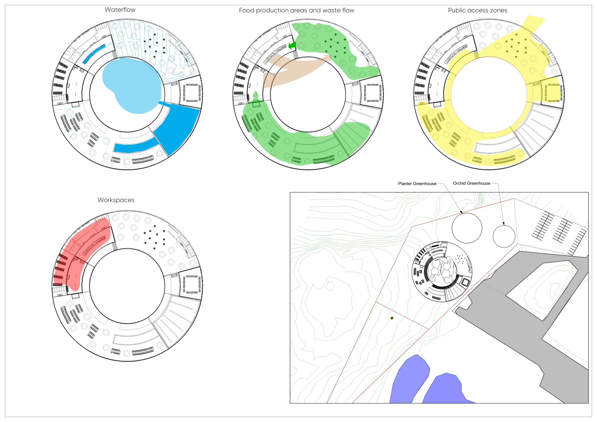 Architecture project // Culinary Hub Embracing Mycelium and Geothermal ...