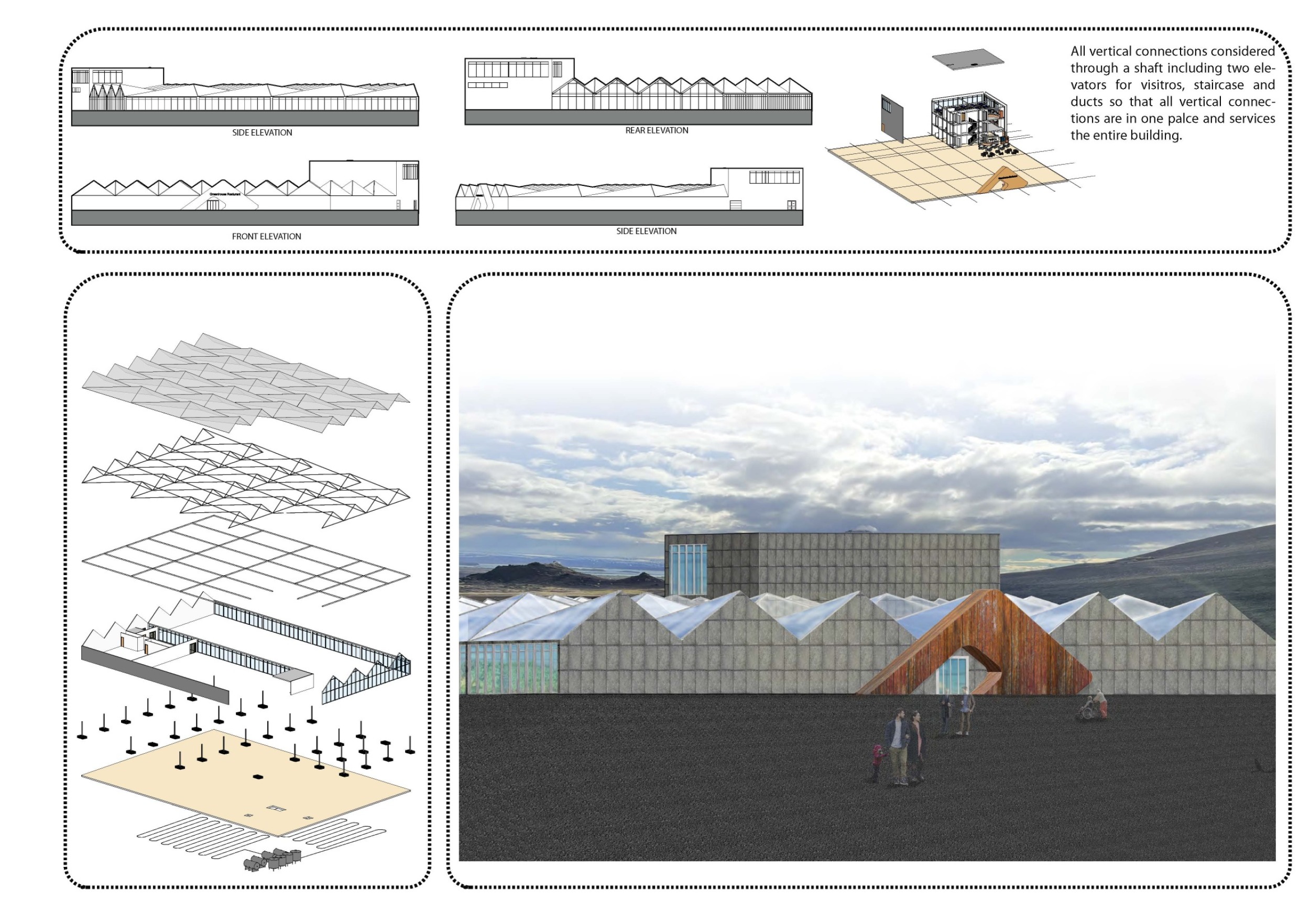 Architecture project // Transparent Greenhouse Embraces Local ...