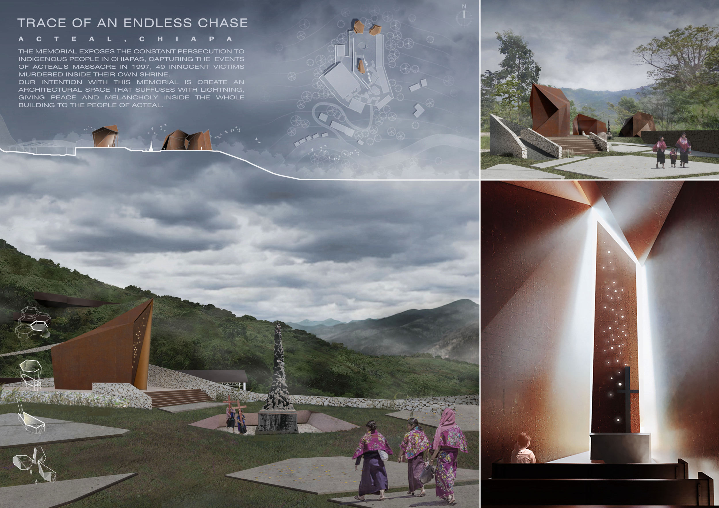 Architecture project // Light-Filled Memorial Reflecting Historical ...