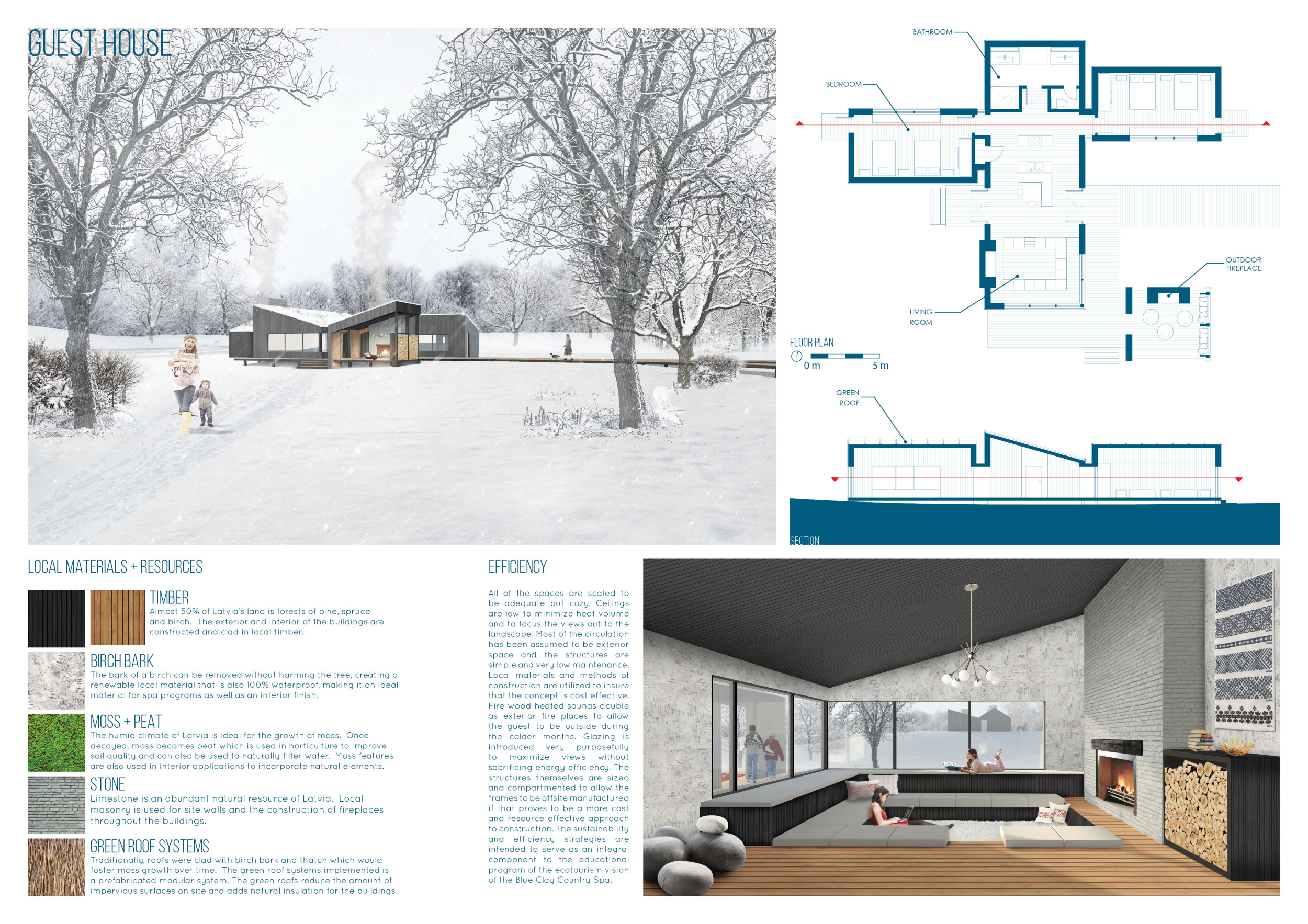 Architecture project // Birch Bark Cladding and Sustainable Timber ...
