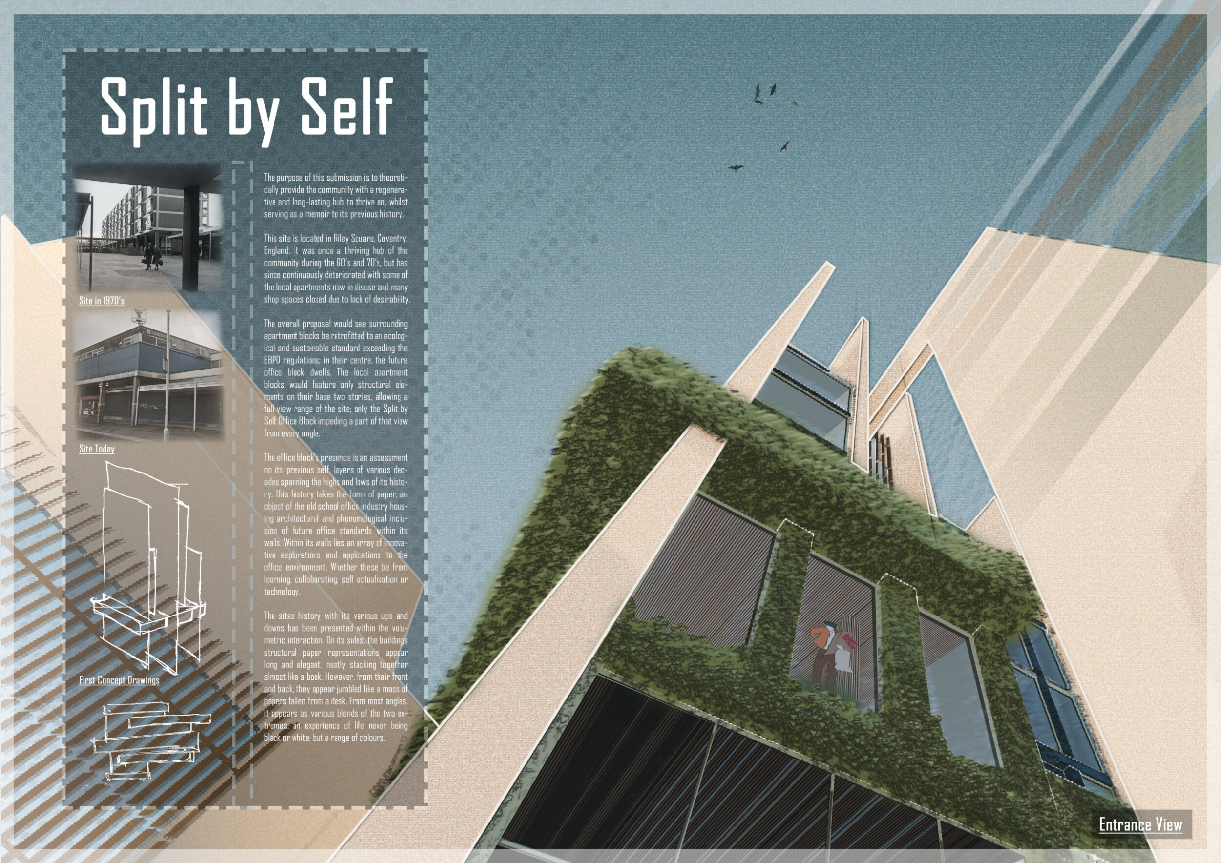 Architecture project // Paper-Like Volumes Constructed with Cross ...