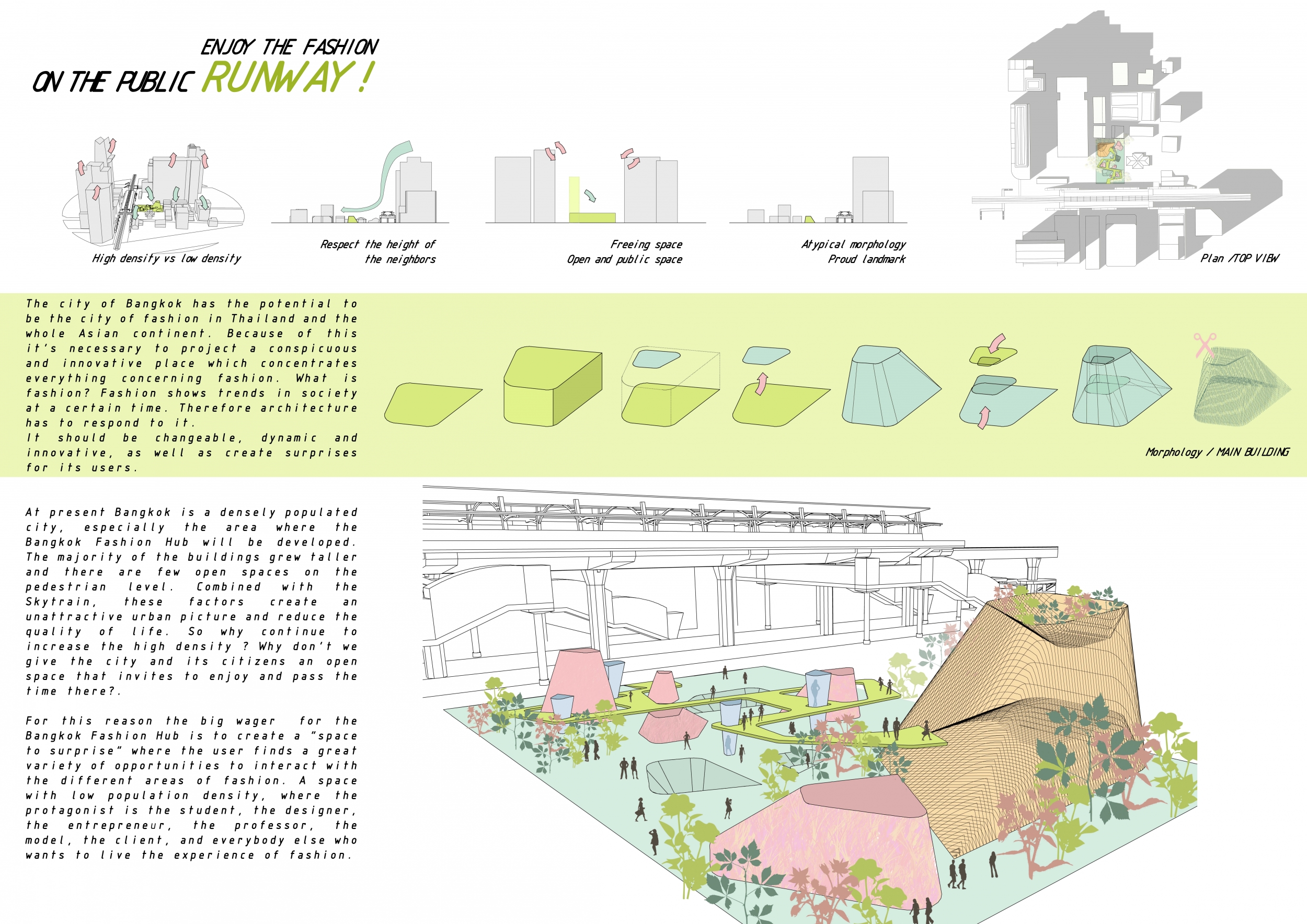 Architecture project // Elevated Public Runway Constructed with ...