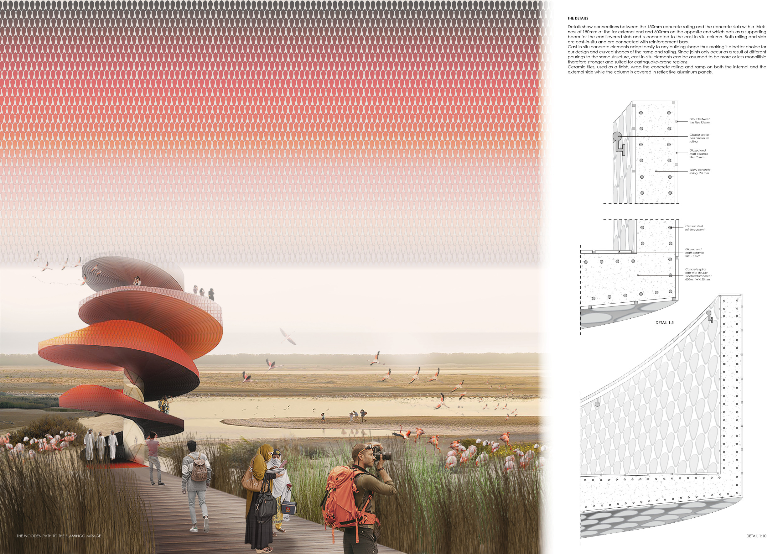 Architecture project // Feathered Ceramic Cladding Enhances Wildlife ...