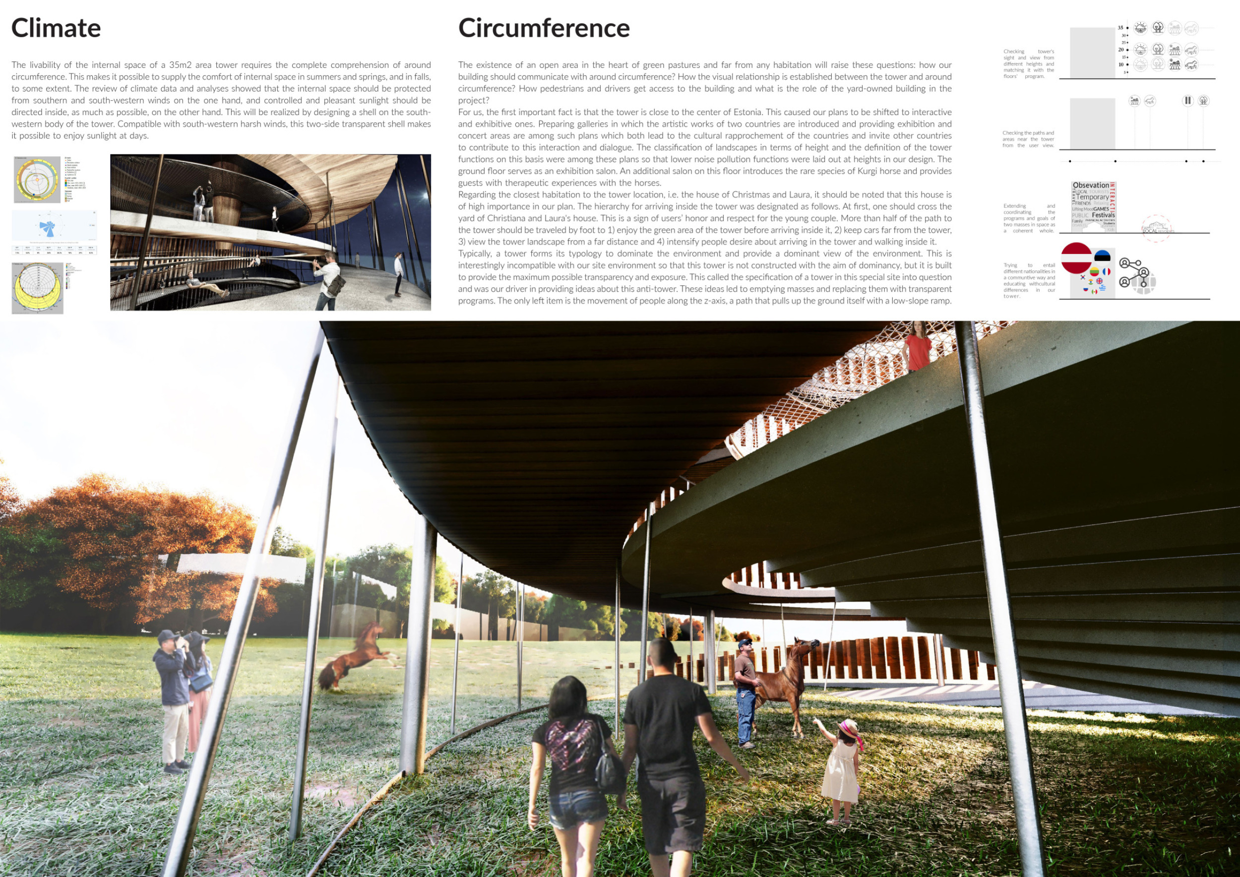 Architecture project // Transparent Structure Fostering Community ...