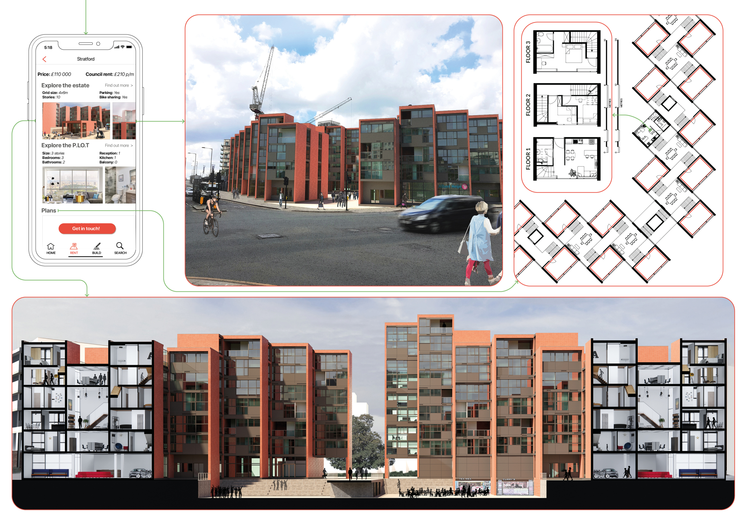 Architecture project // Vertical Layers Transforming Communal Living ...