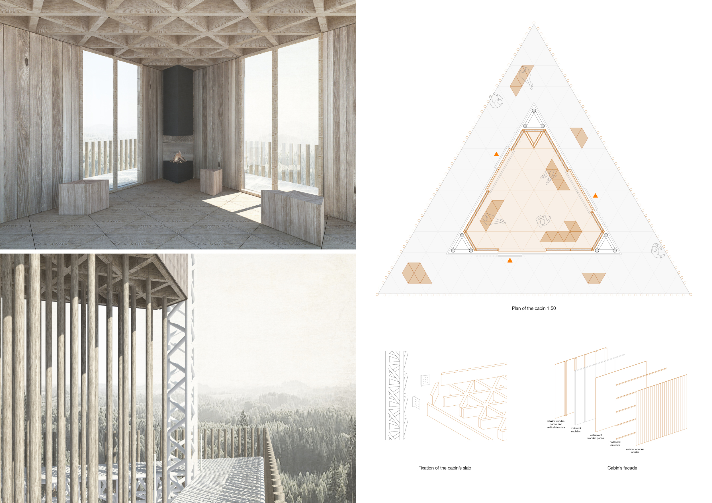 Architecture project // Metal Platform Elevates Birch Cabin into the ...