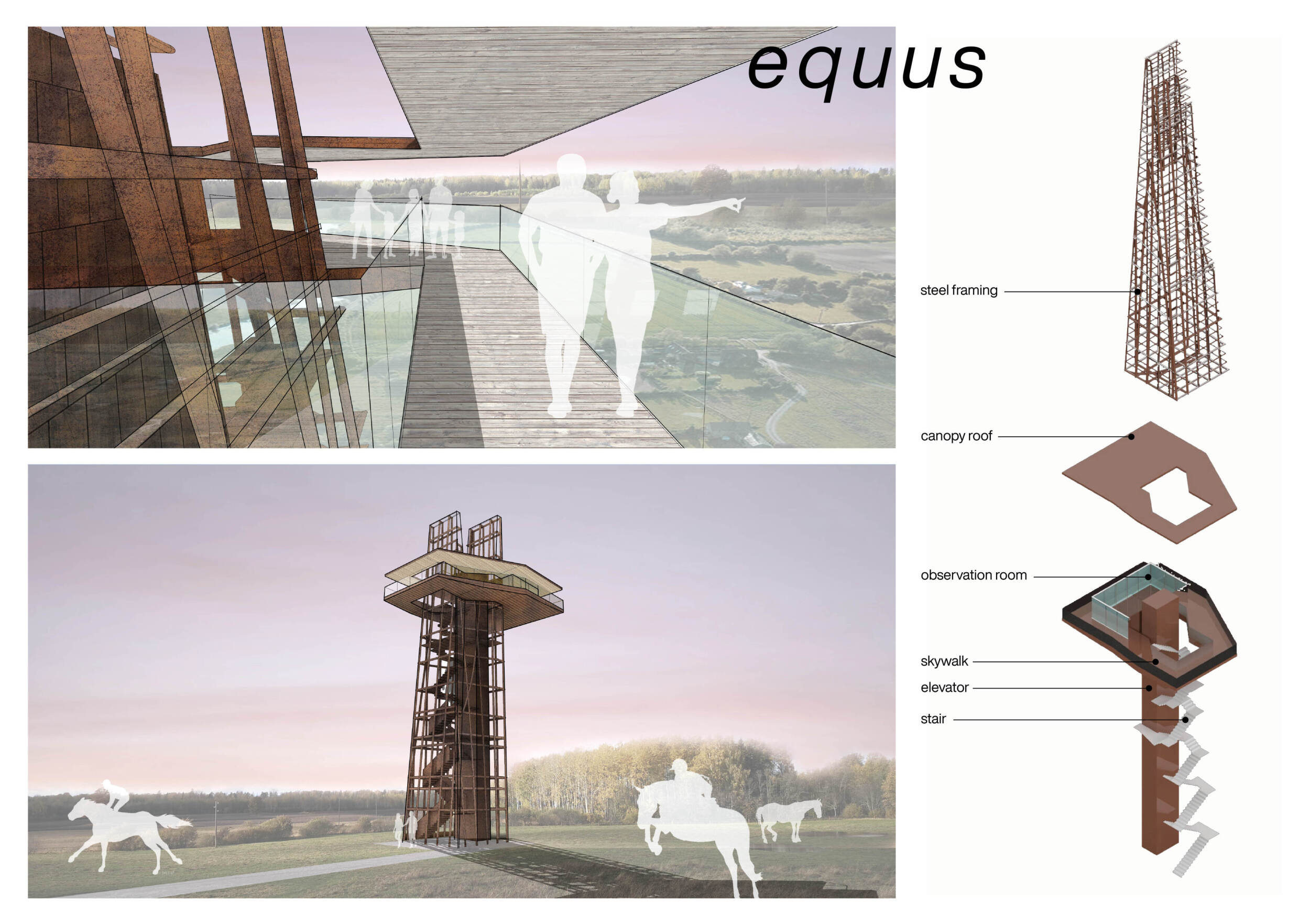 Architecture project // Panoramic Views from a Continuous Glass ...