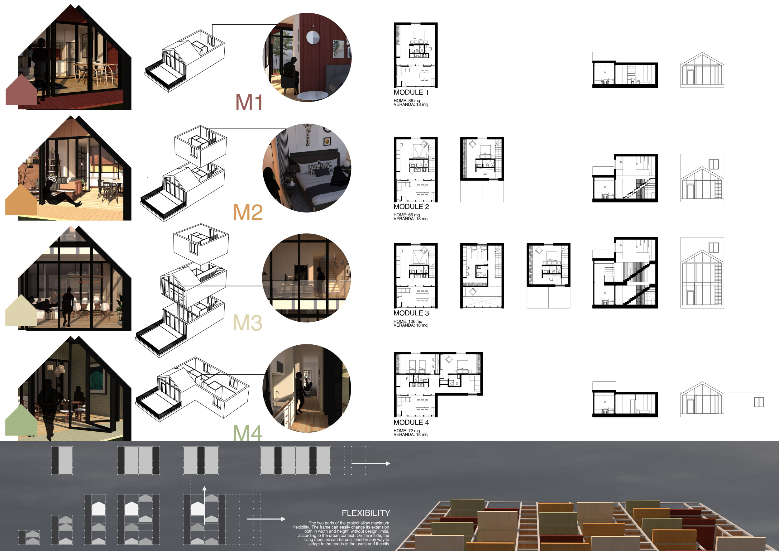 Architecture project // Vertical Living Within a Lightweight Metal ...