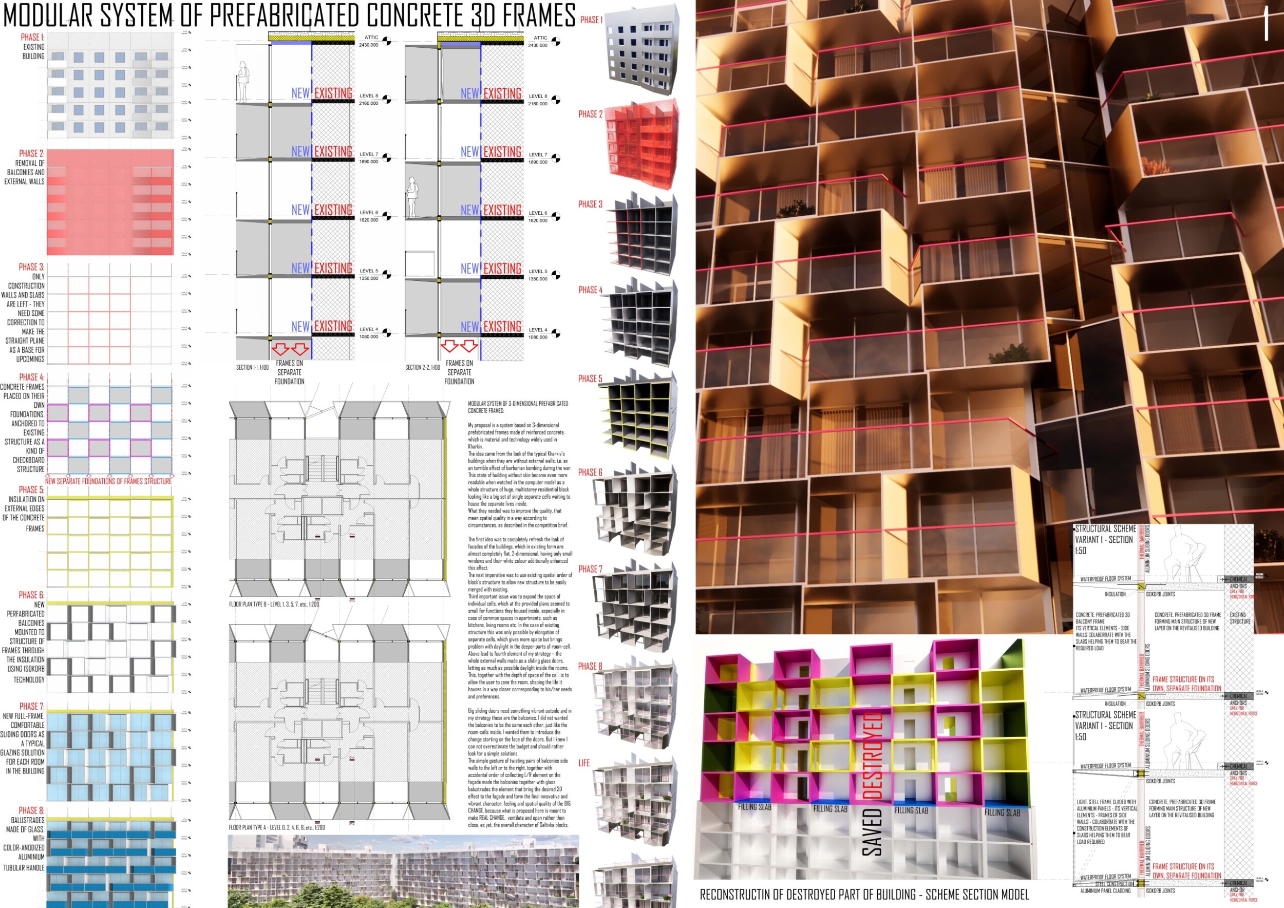 Architecture project // Plant-Integrated Concrete Frames Enhancing ...