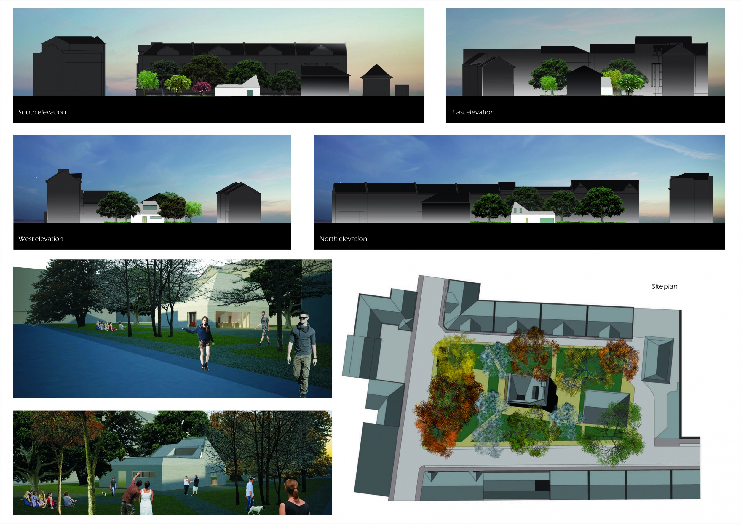 Architecture project // Thermal Clay Blocks and Elevated Structure ...