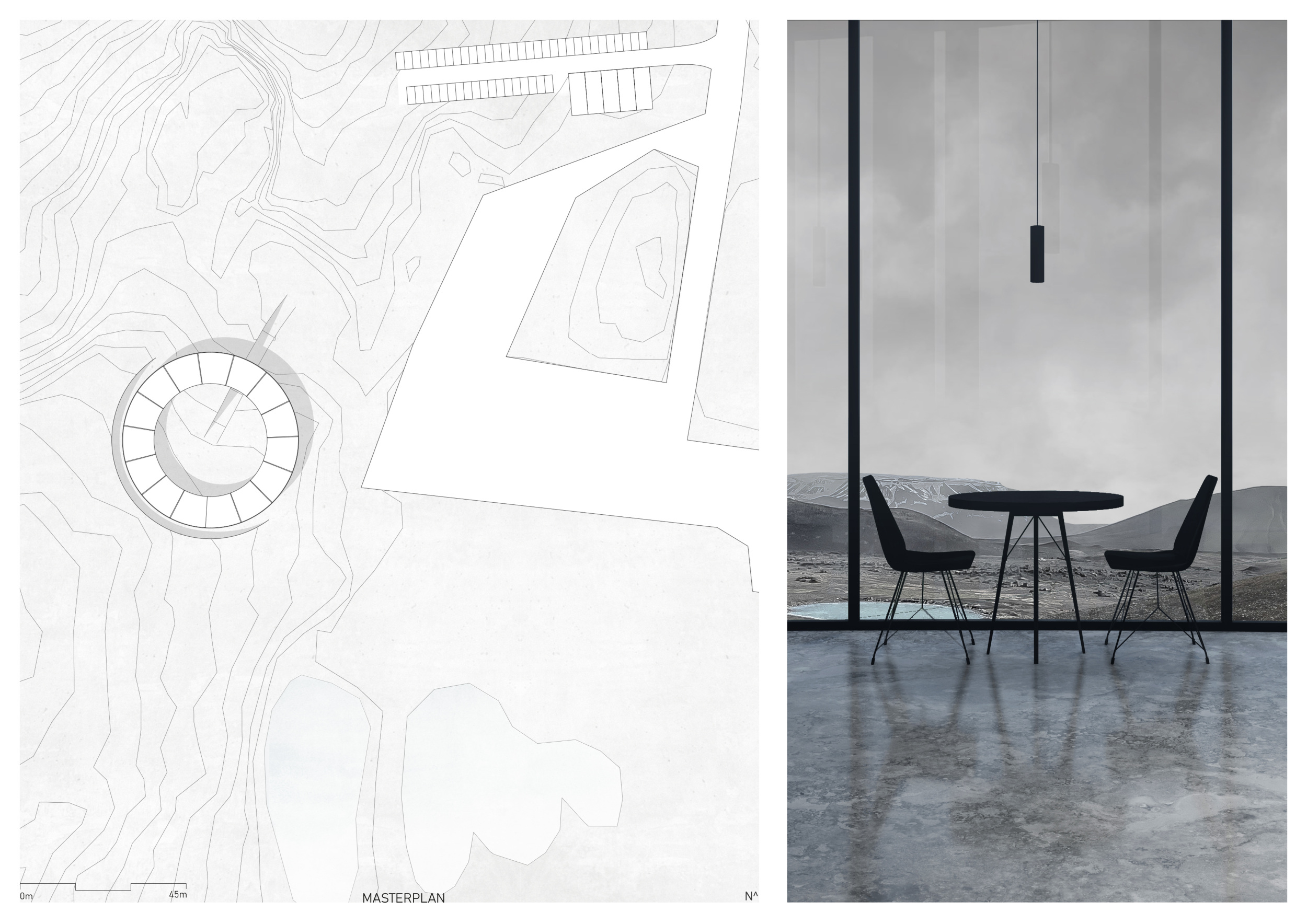 Architecture project // Circular Greenhouse Restaurant Built with ...