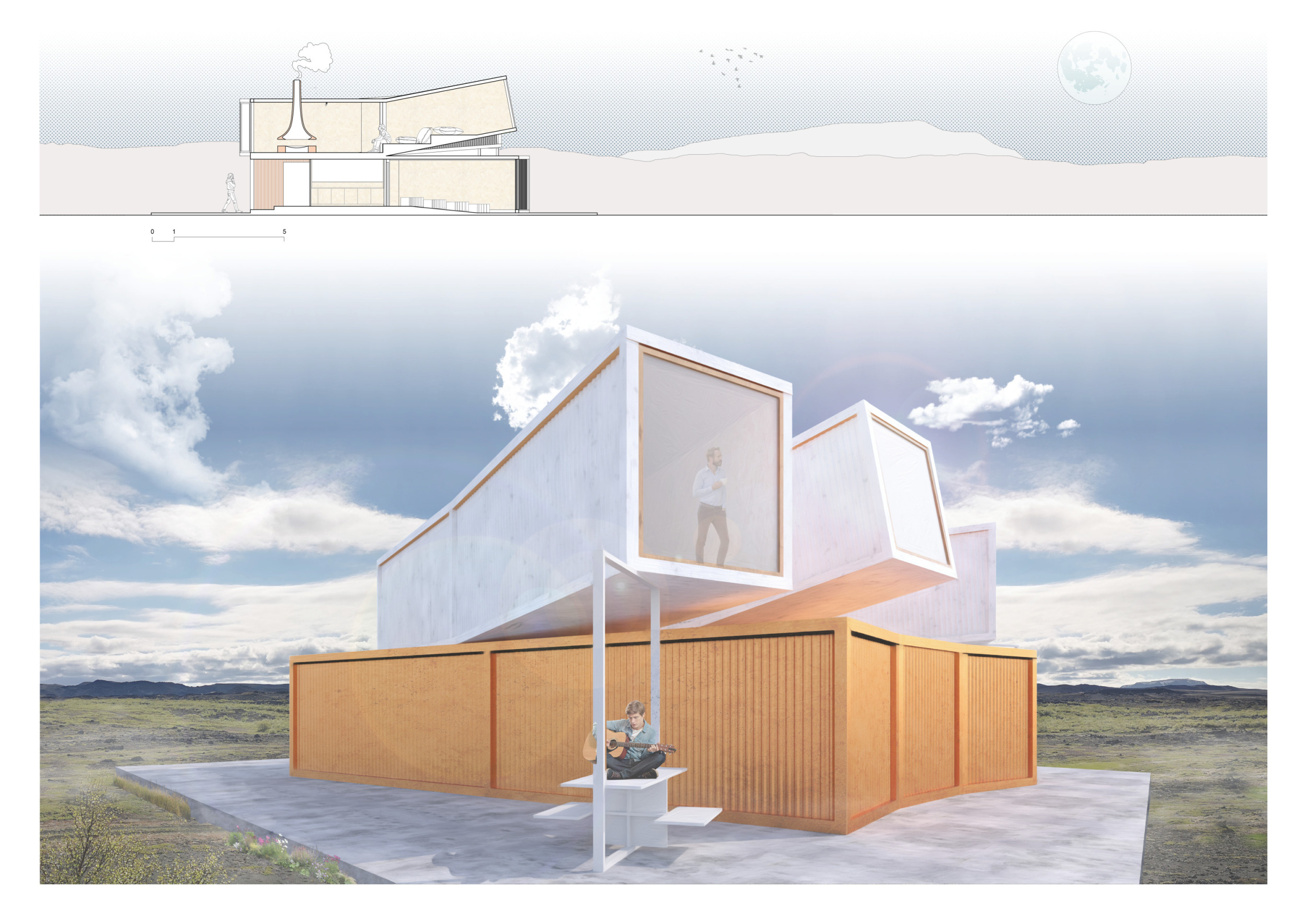 Architecture project // Visual Telescopes Framing Nature Within ...