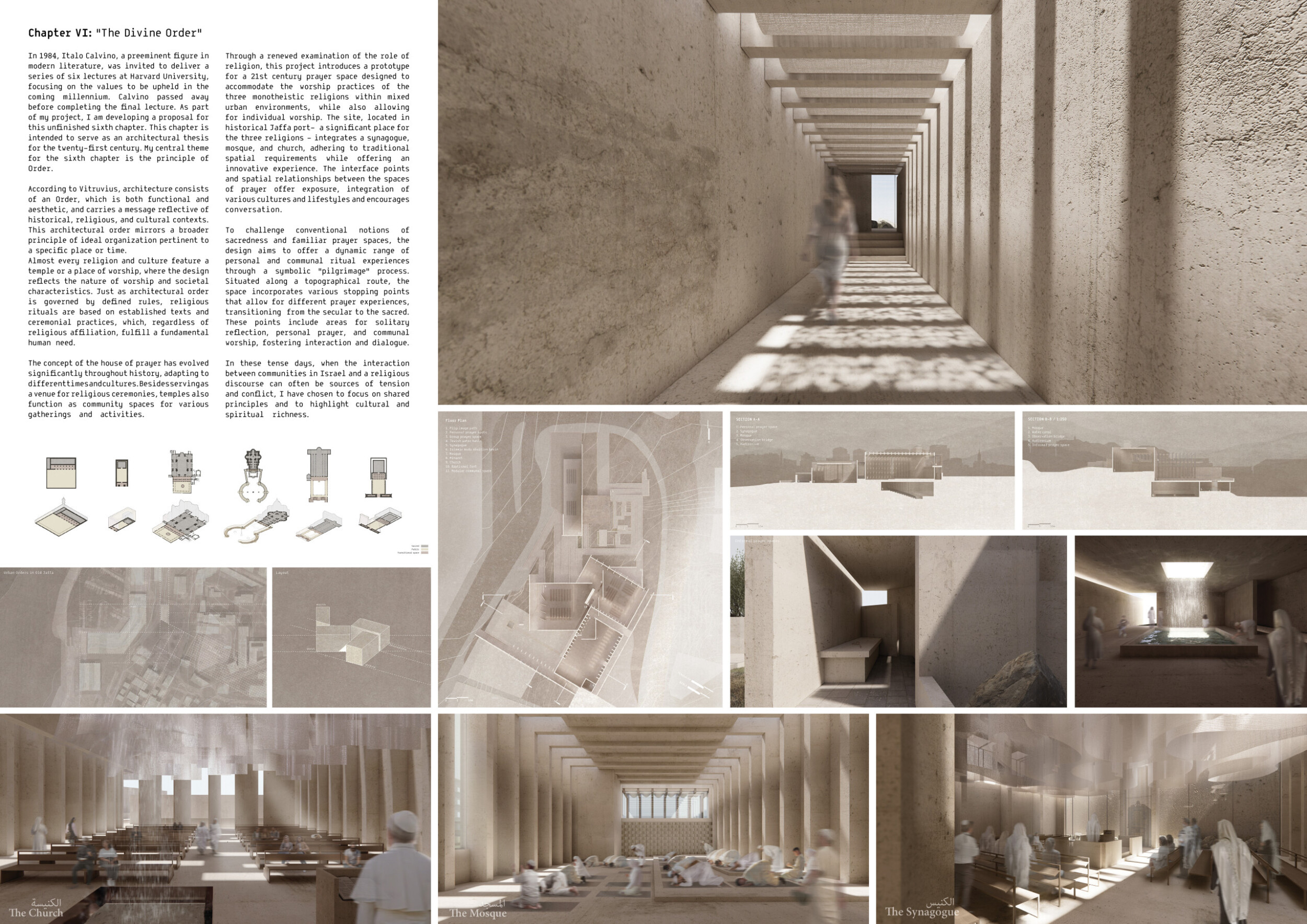 Architecture project // Cast Concrete and Transparent Glass Form a ...