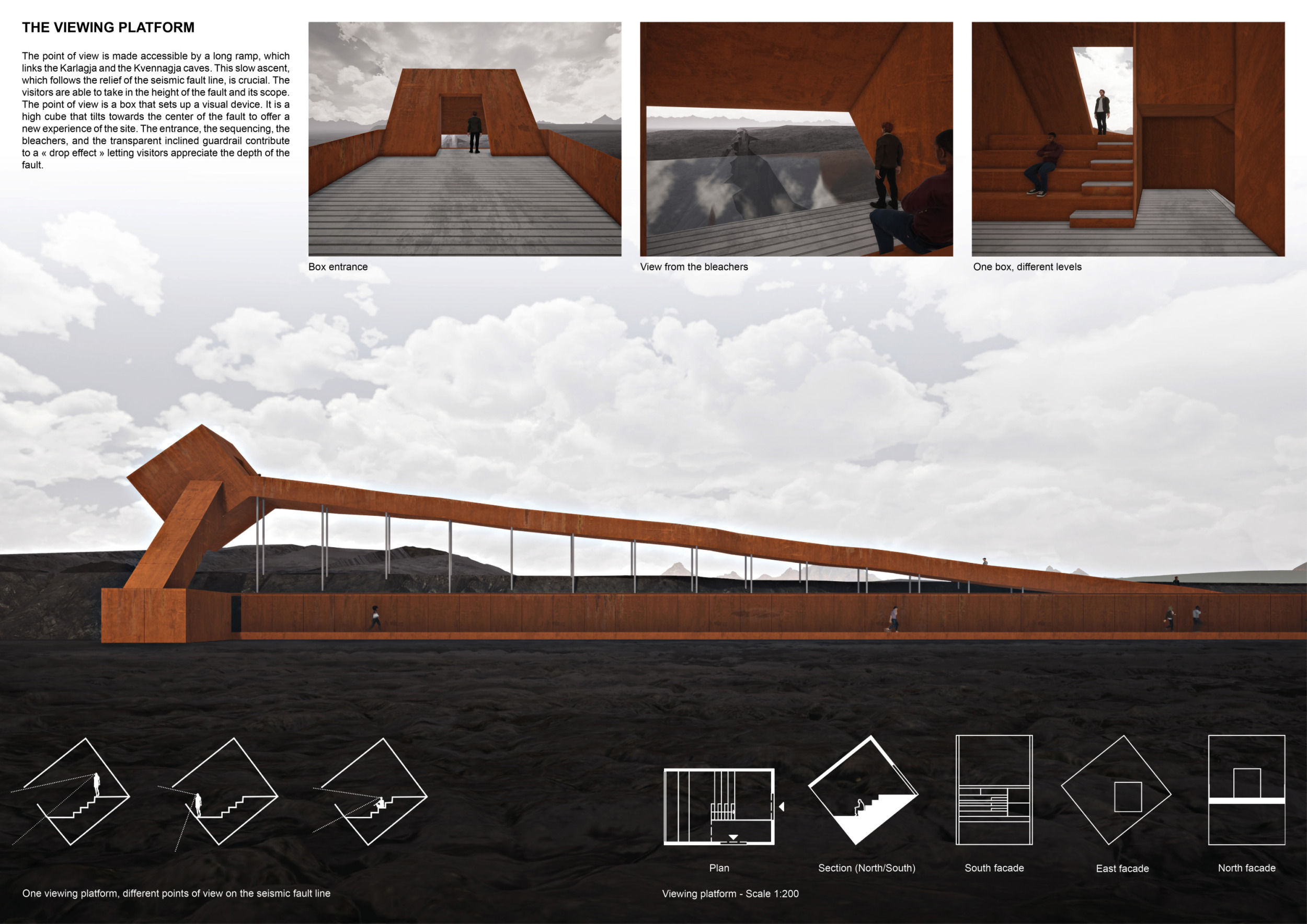 Architecture project // Corten Steel and Wooden Pathway Enhancing ...
