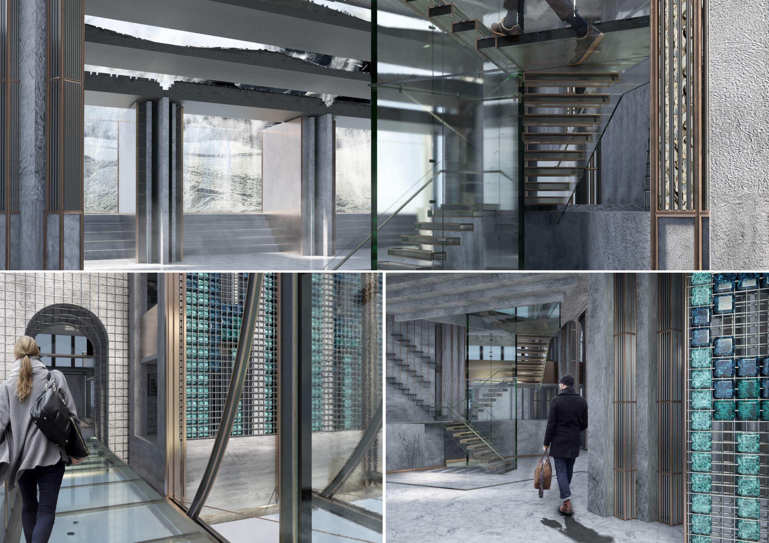 Architecture project // Cairn-Inspired Visitor Center Integrating Local ...